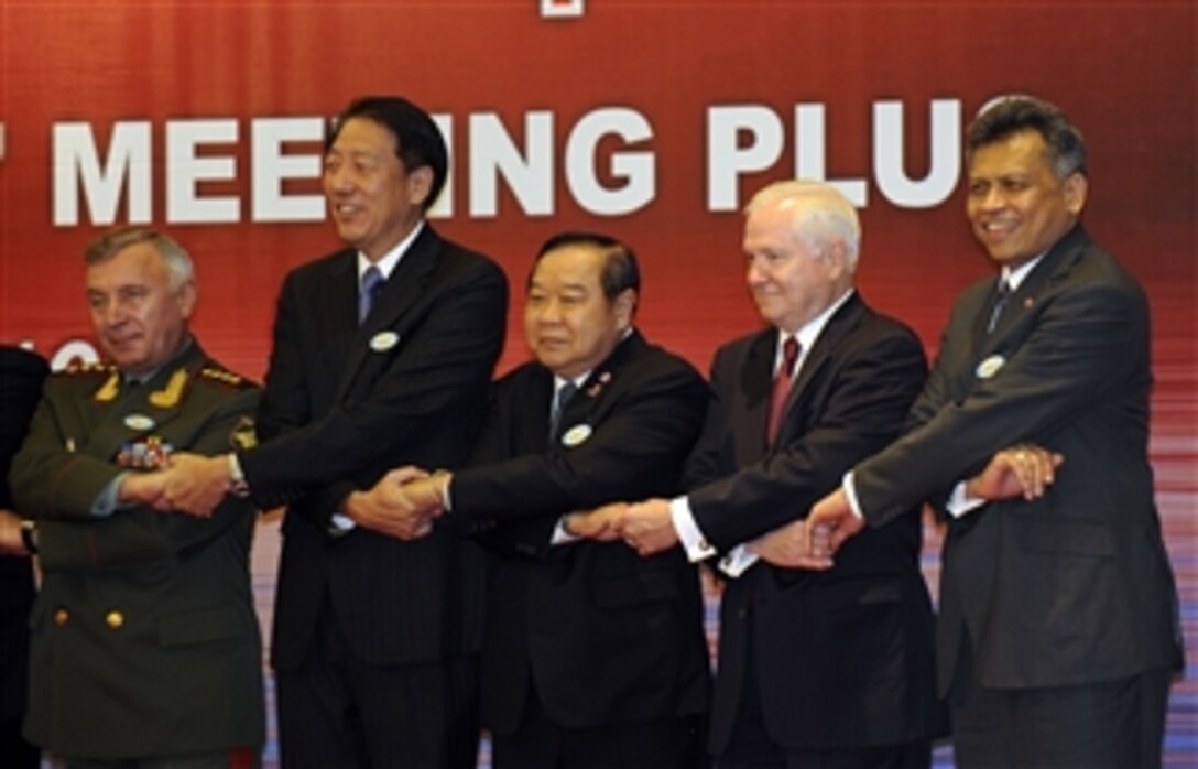 Defense Ministers pose for a photo before their meeting. | U.S ...