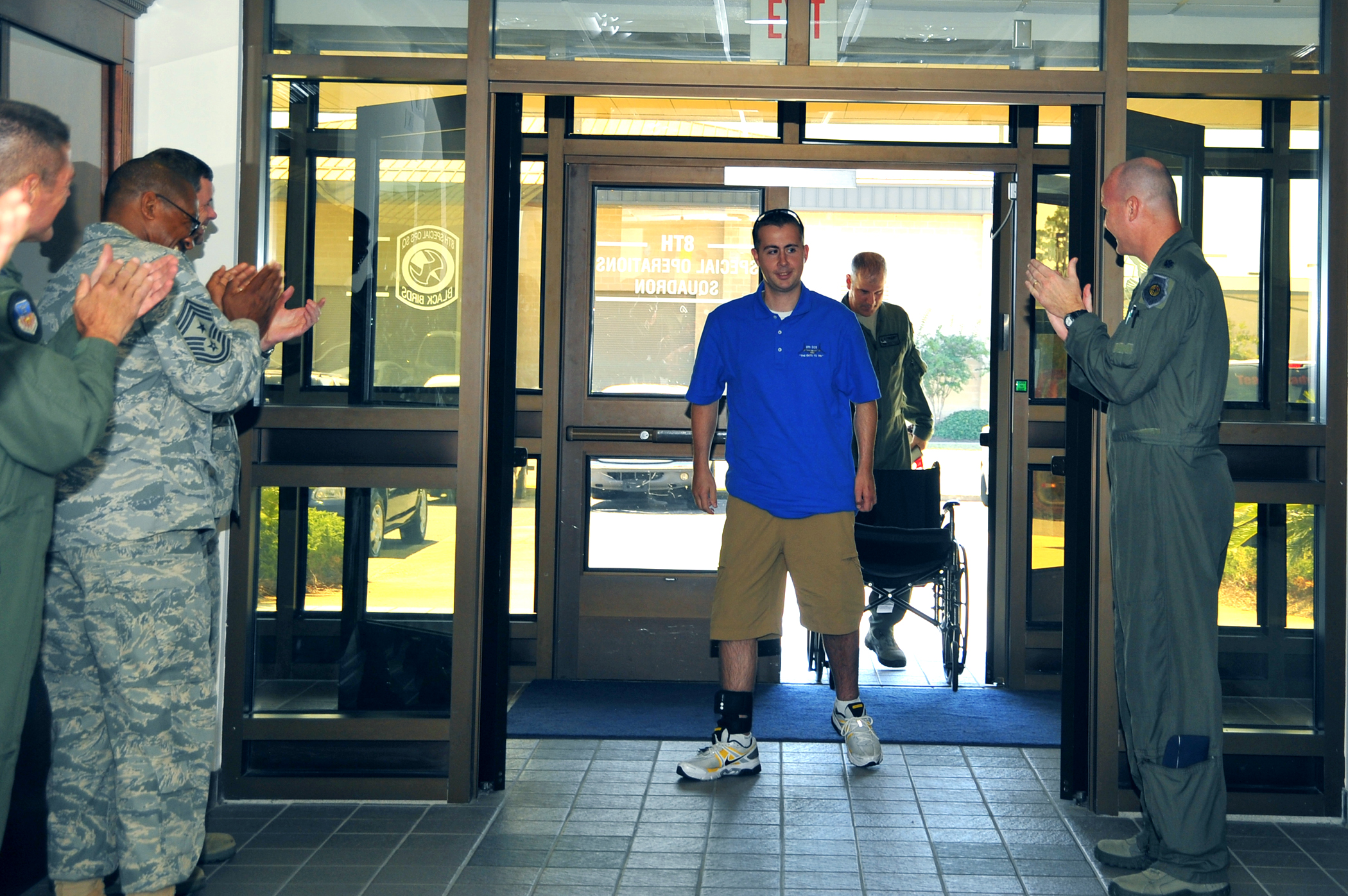 One step at a time: Airman recovering after crash > Air Force > Article ...