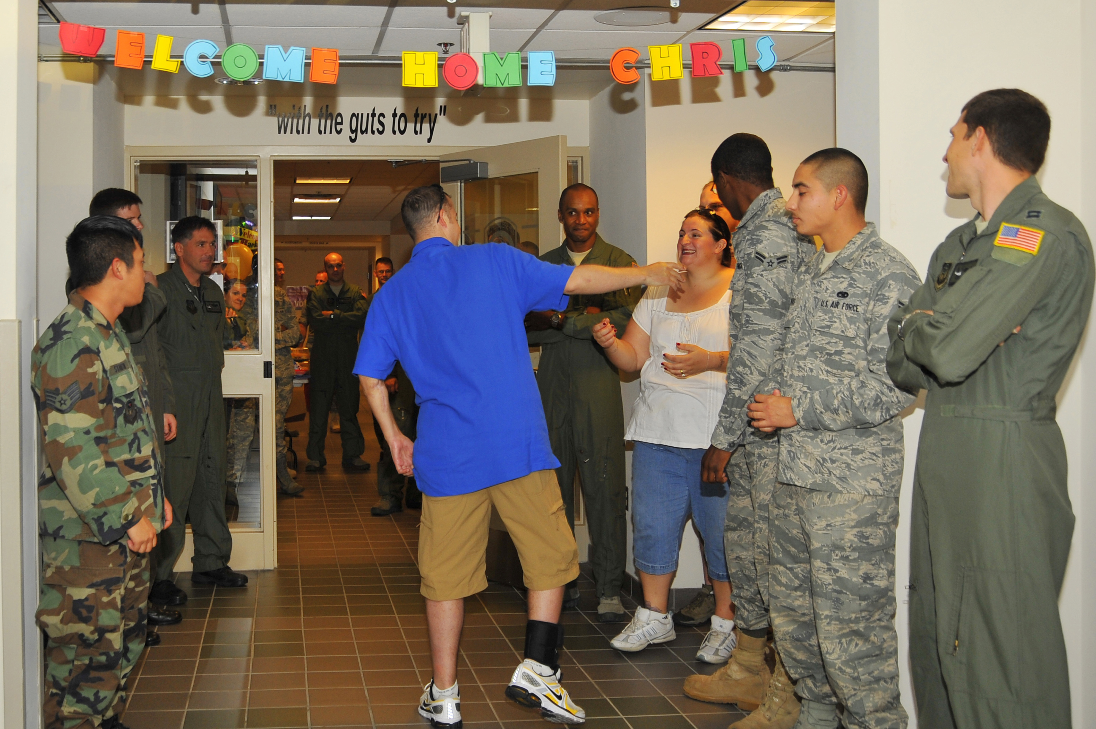 SSgt Curtis returns to 8th SOS