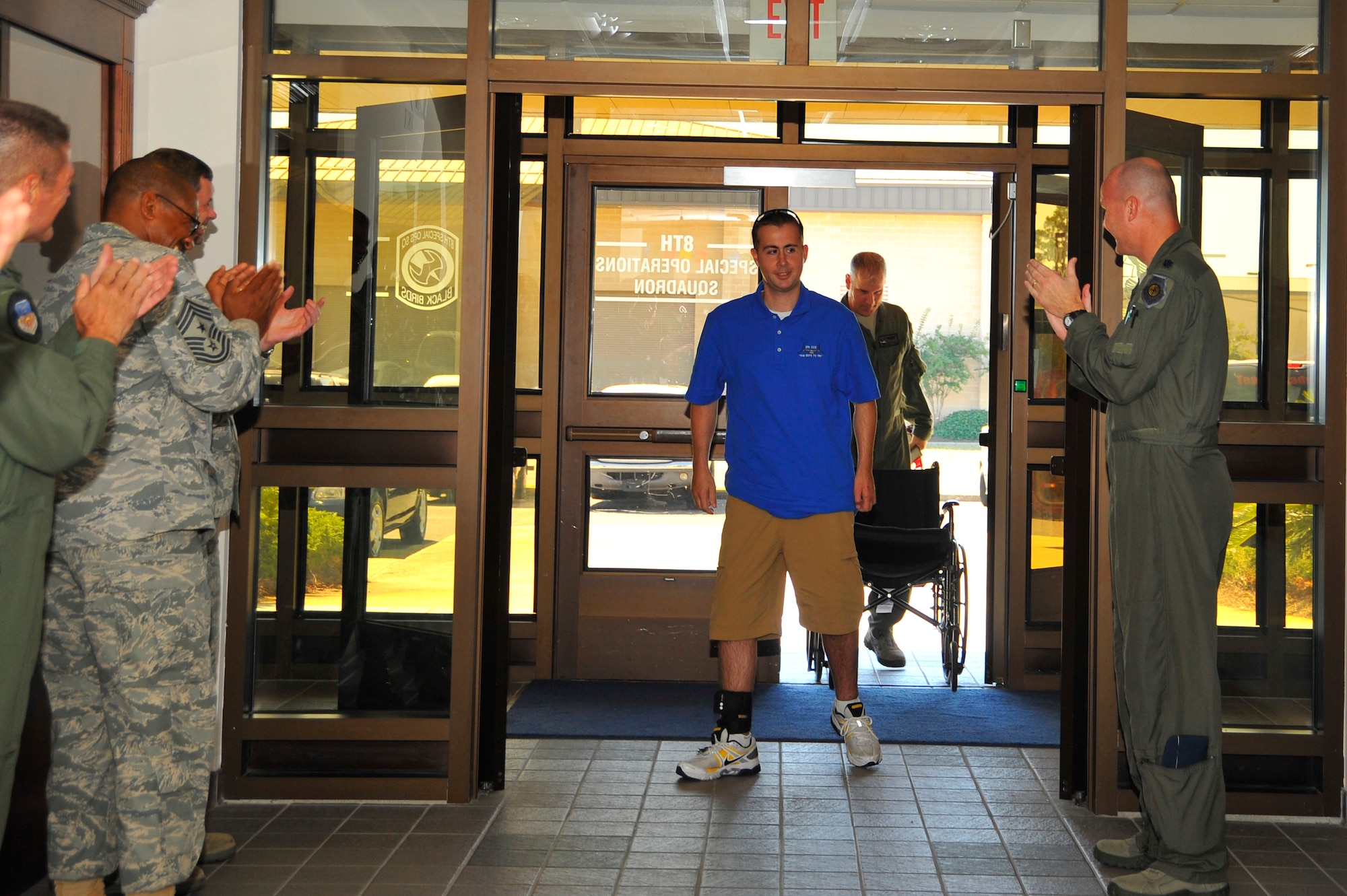 One step at a time: Airman recovering after crash > Air Force Special ...