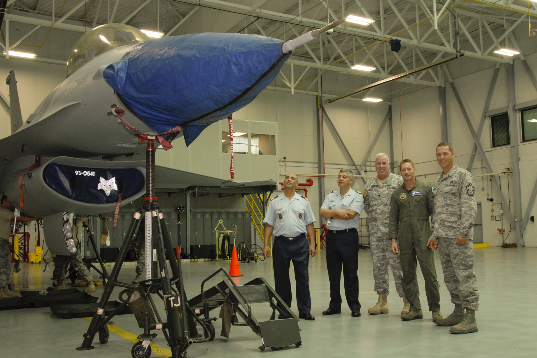 Moroccan Air Force leaders visit McEntire Joint National Guard Base