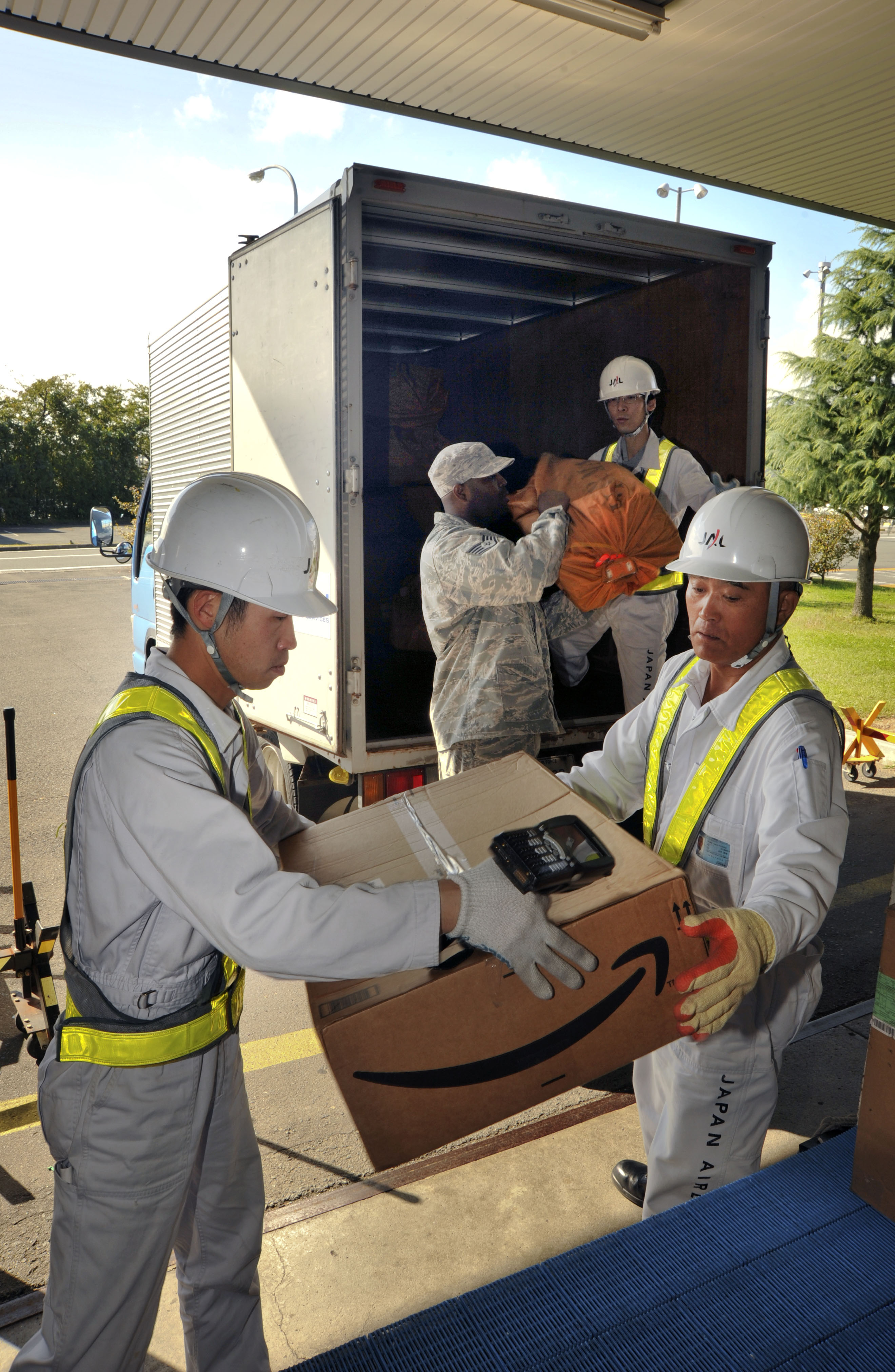 35th Communications Squadron postal service center delivers mail ...