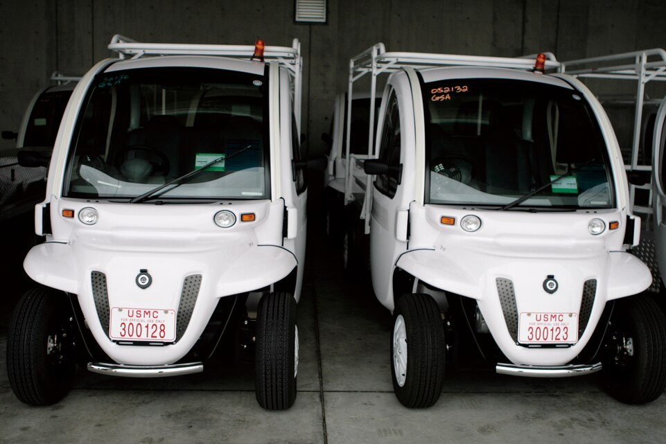 GME rolls out with electric vehicles > Marine Corps Installations ...