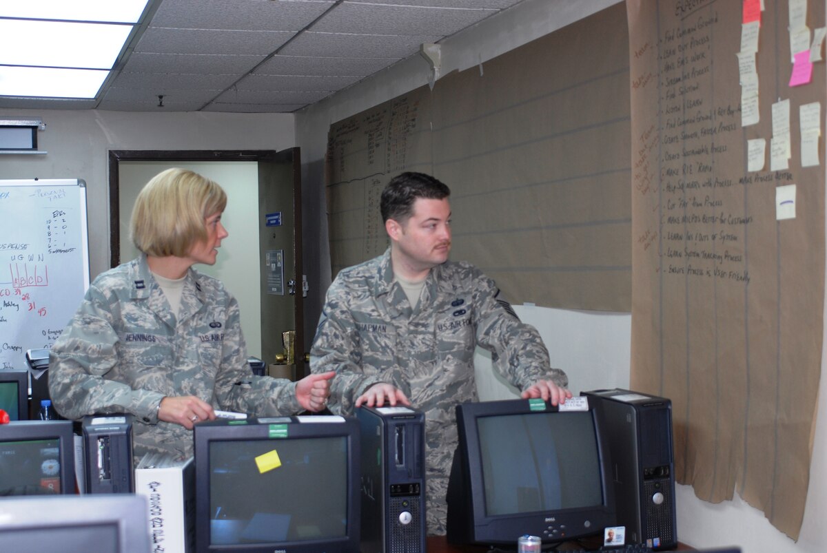 AFSO21 Rapid Improvement Event streamlines EPR/OPR process > Osan Air ...