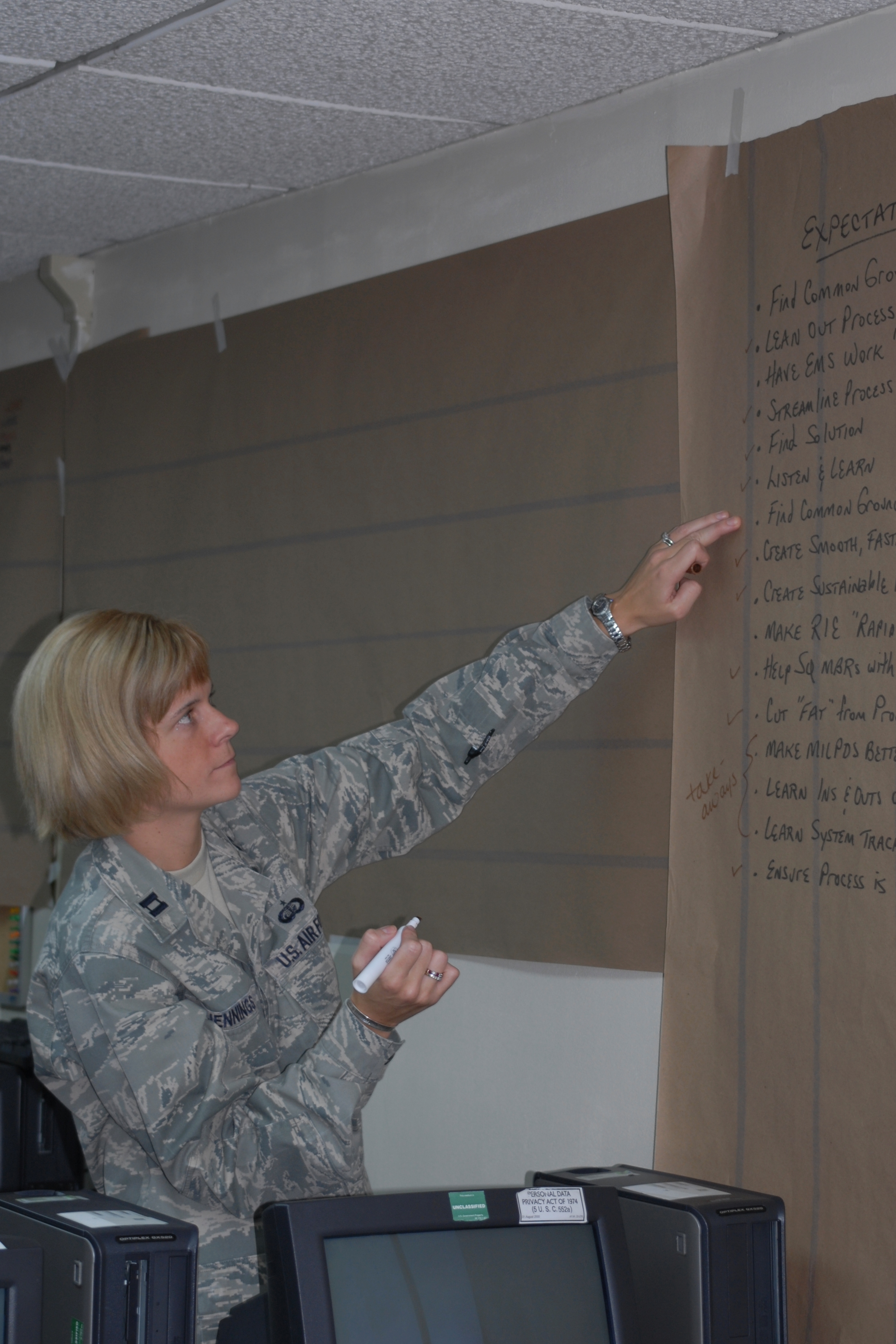 AFSO21 Rapid Improvement Event streamlines EPR/OPR process