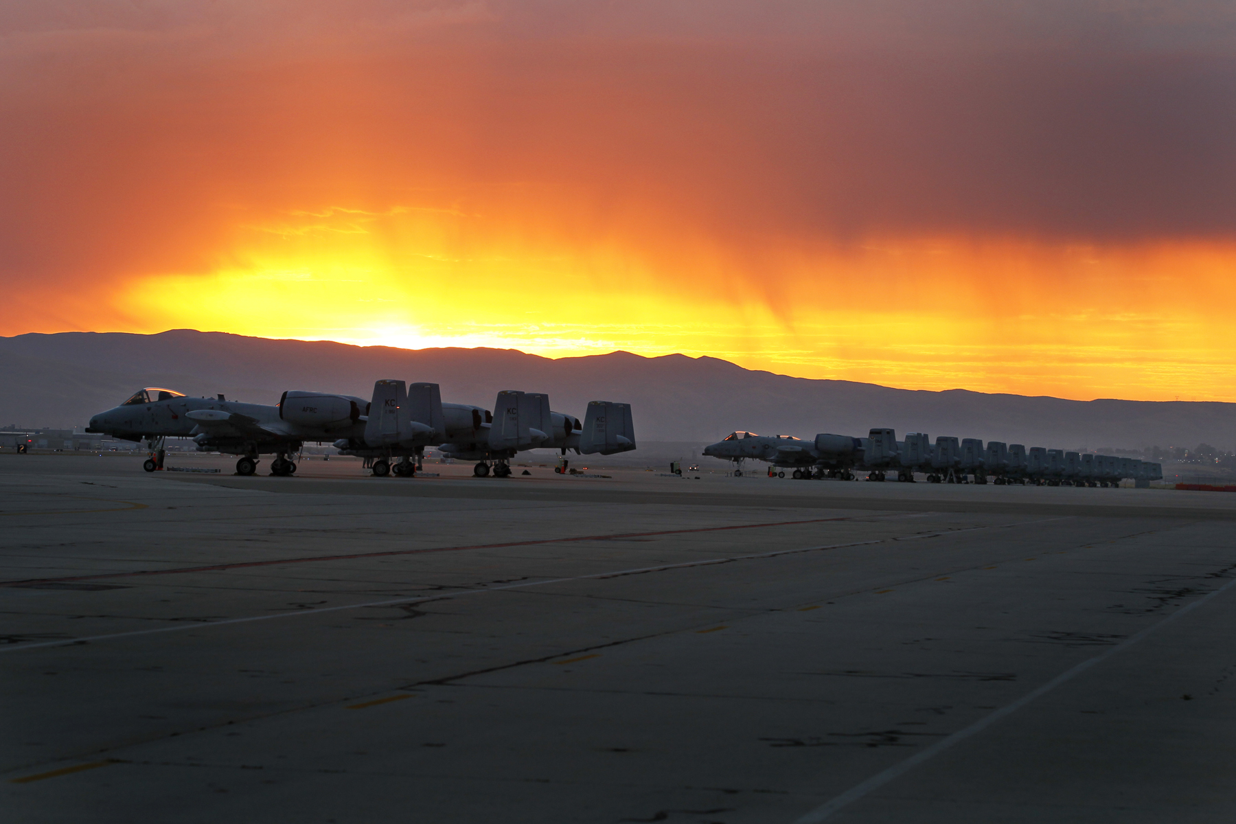 107th Fighter Squadron takes on Hawgsmoke