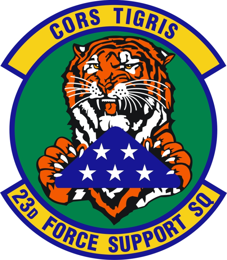 23rd Force Support Squadron patch