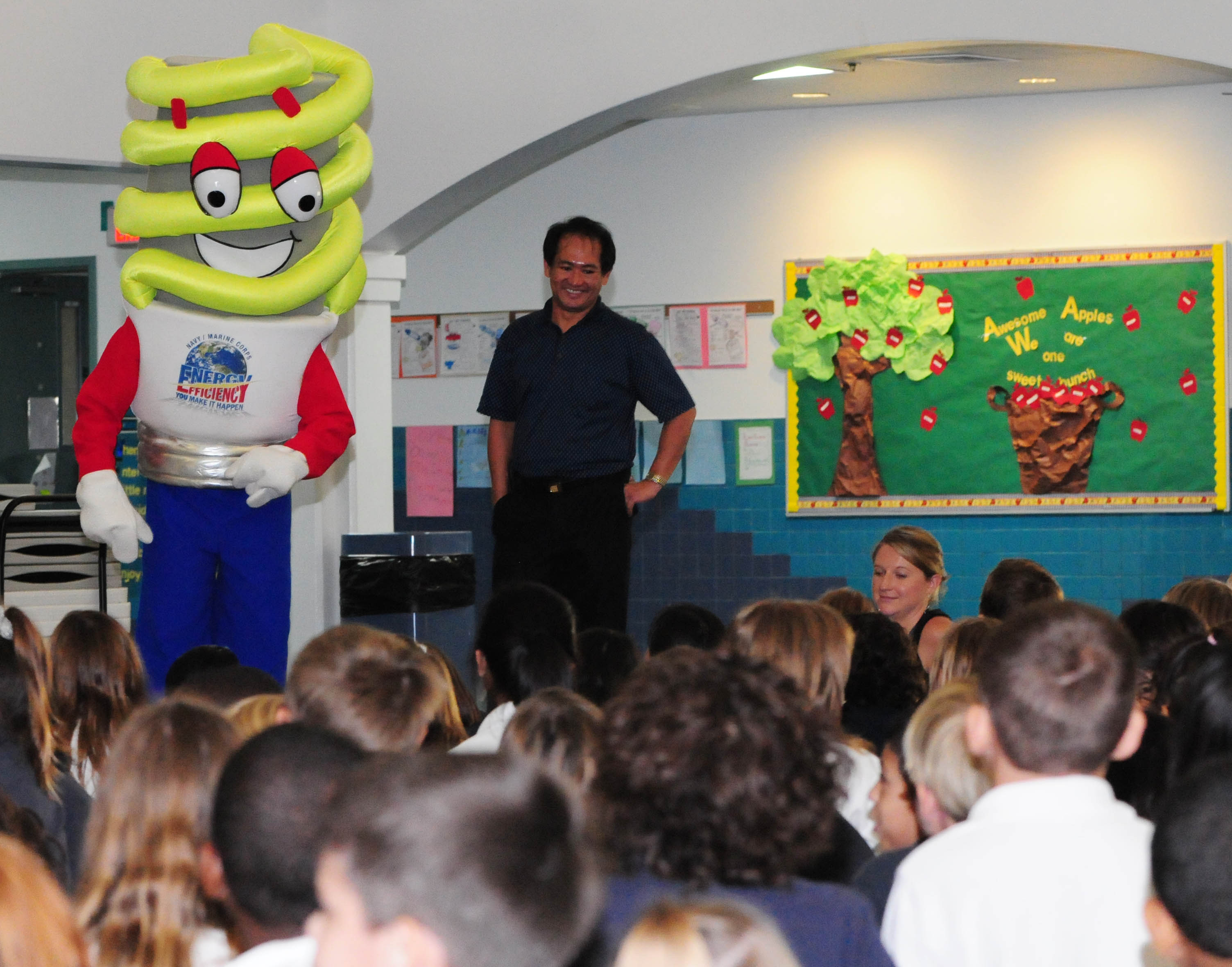 AES students get school on enegry conservation and awarness