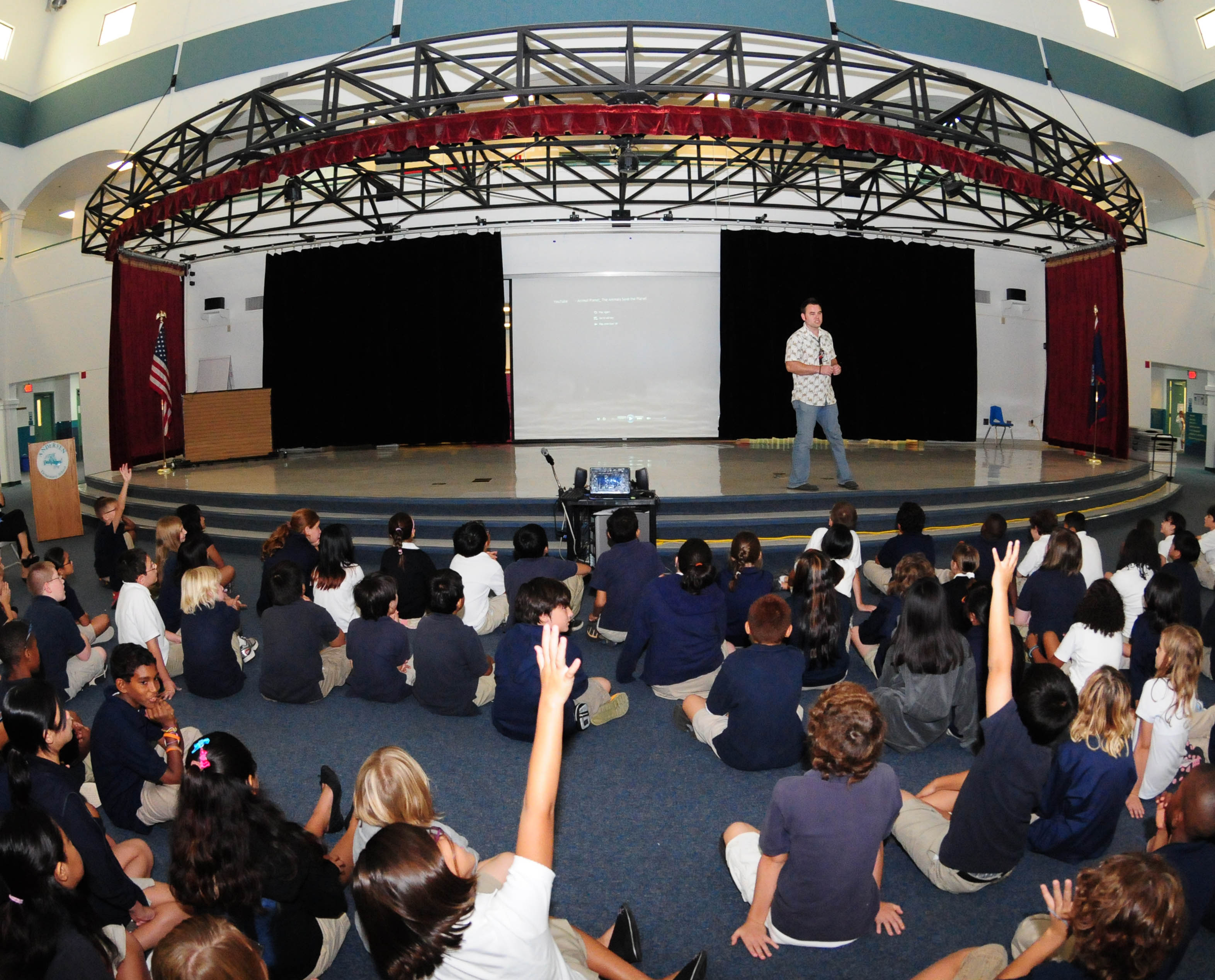 AES students get school on enegry conservation and awarness