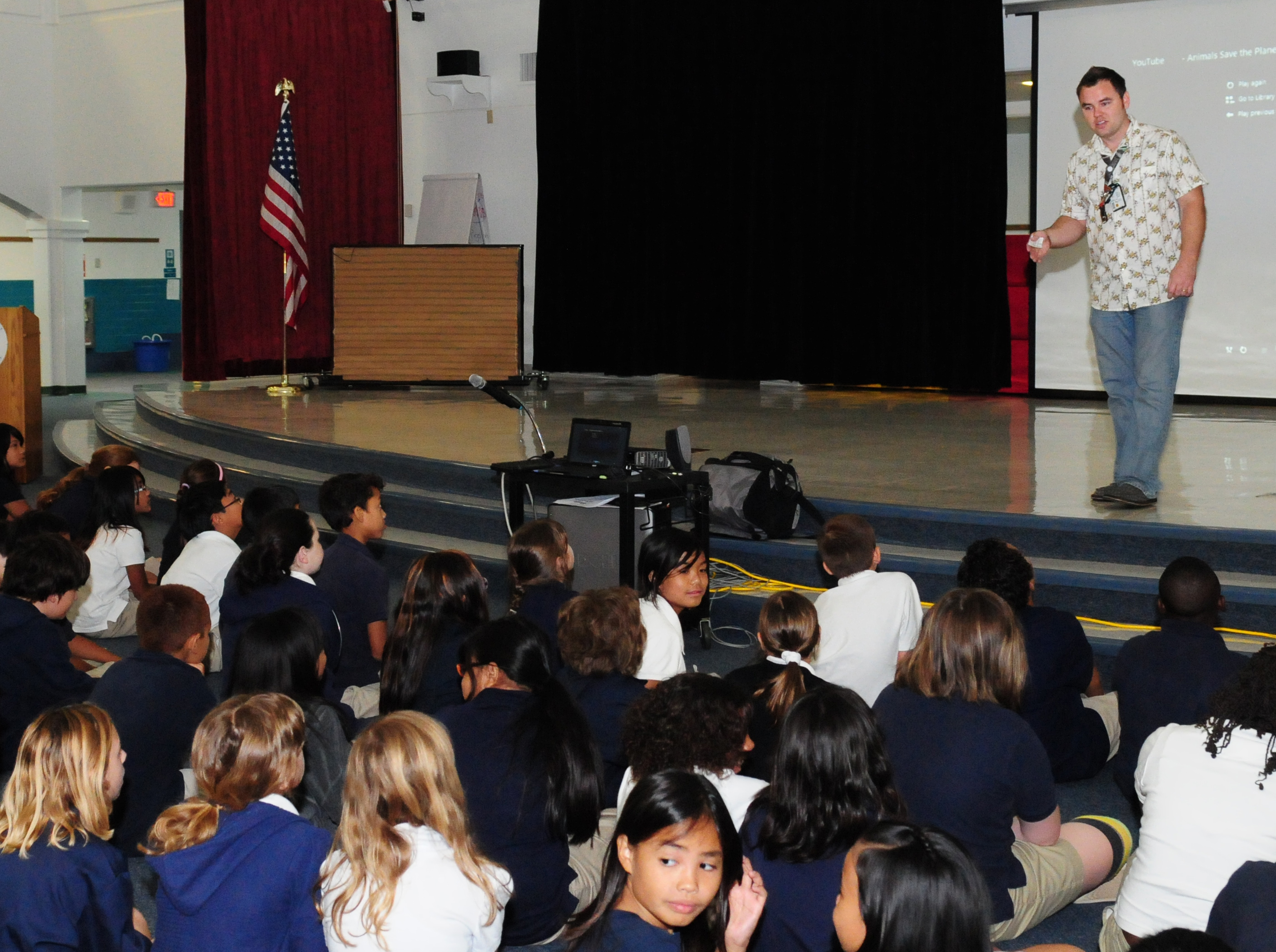 AES students get school on enegry conservation and awarness