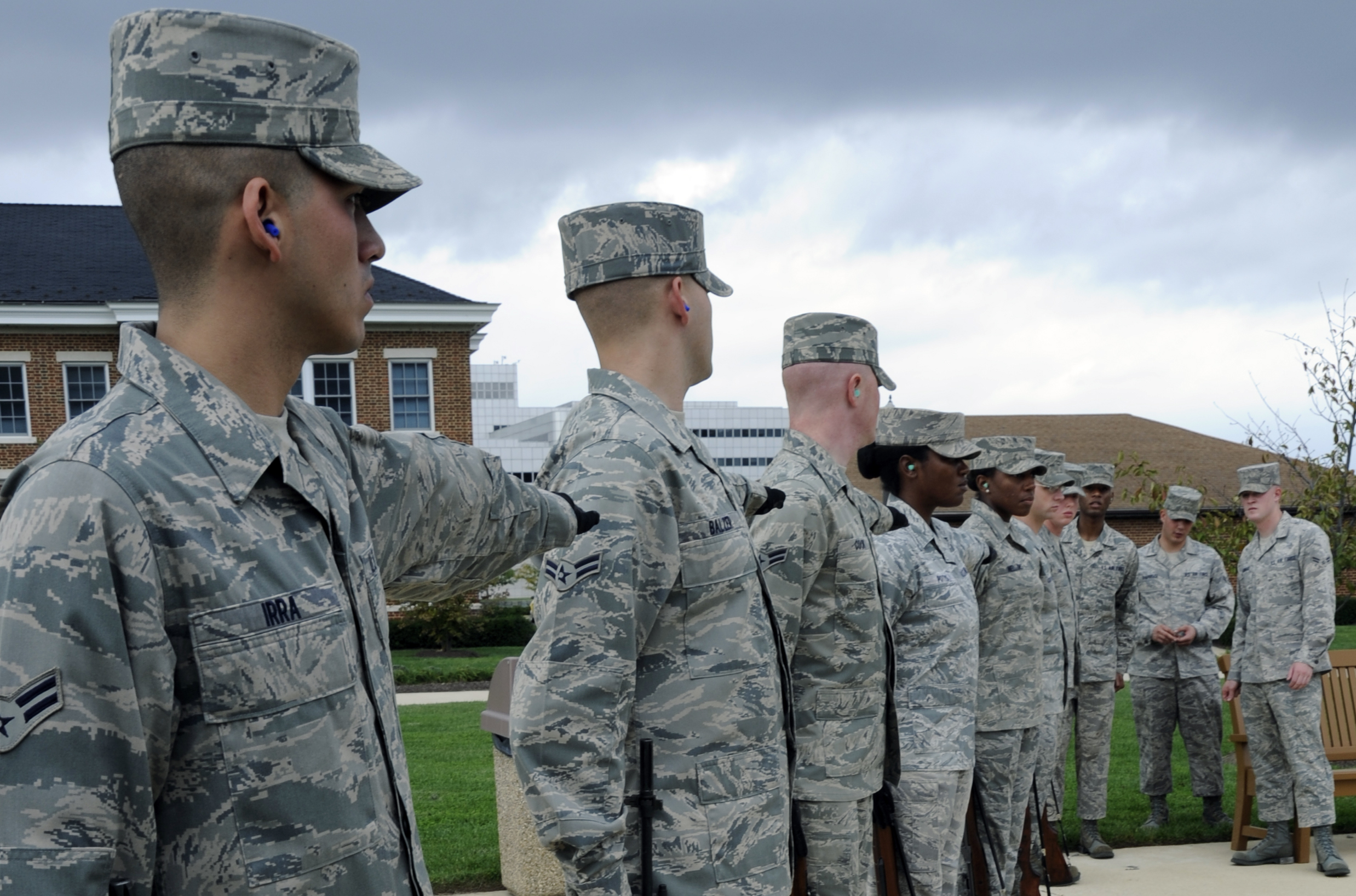 Honor Guard exhibits excellence, represents service > Air Force ...