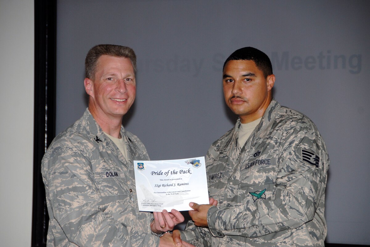 Pride of the Pack: Staff Sgt. Richard J. Ramirez > Kunsan Air Base ...