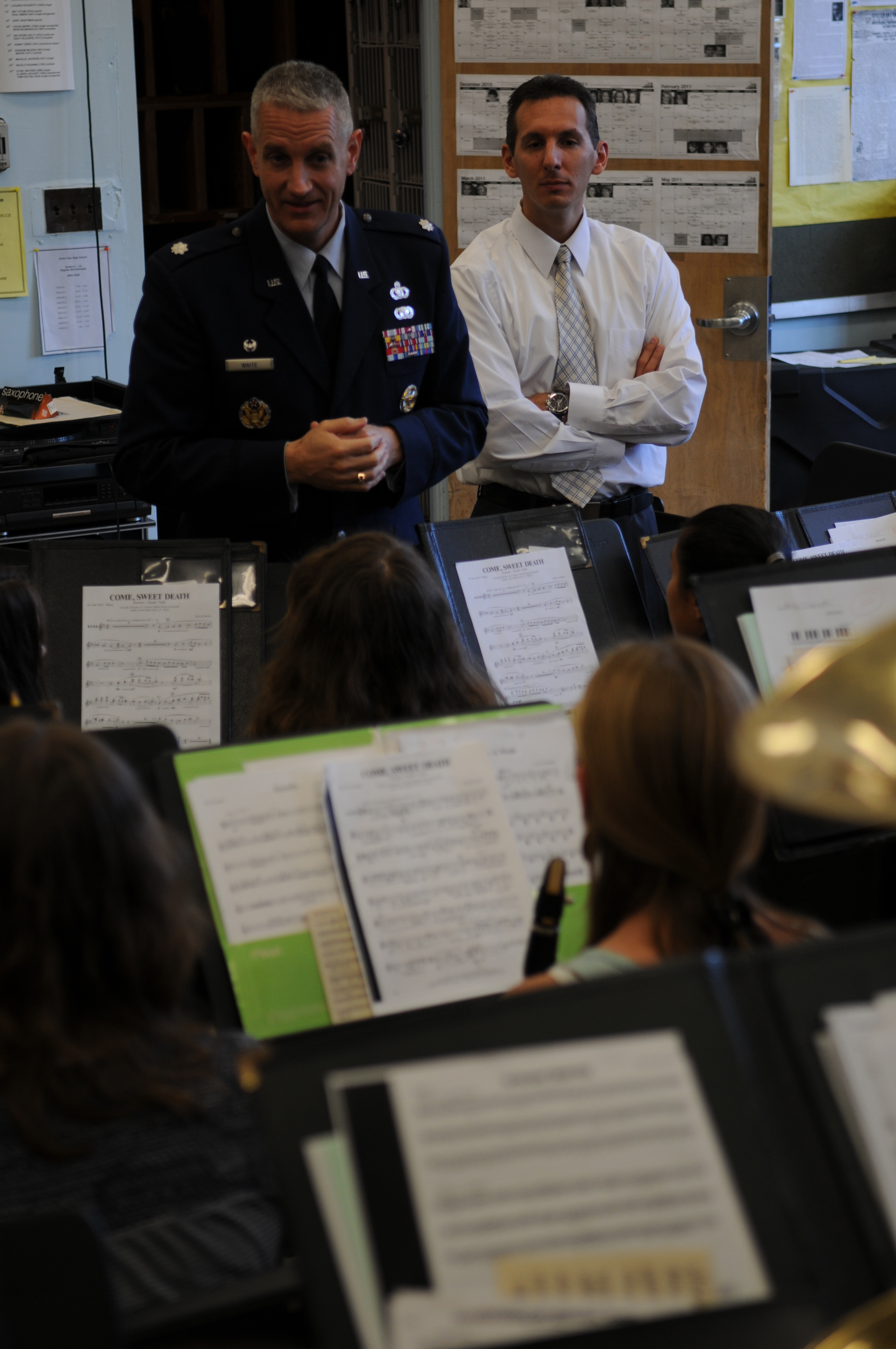 Air Force Band tours East Coast