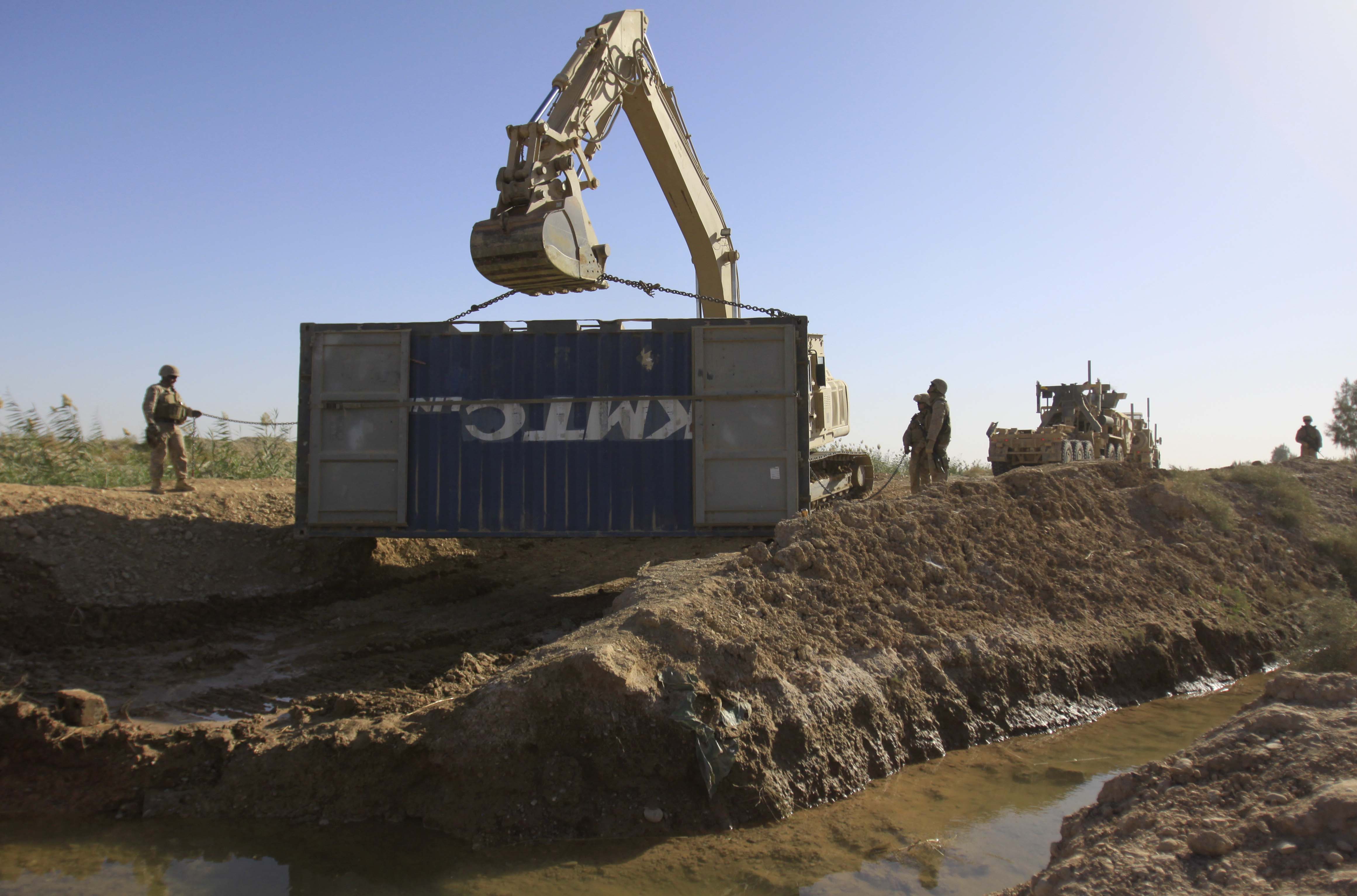 CLB-3 constructs bridge, aids Afghan community > 1st Marine Logistics ...