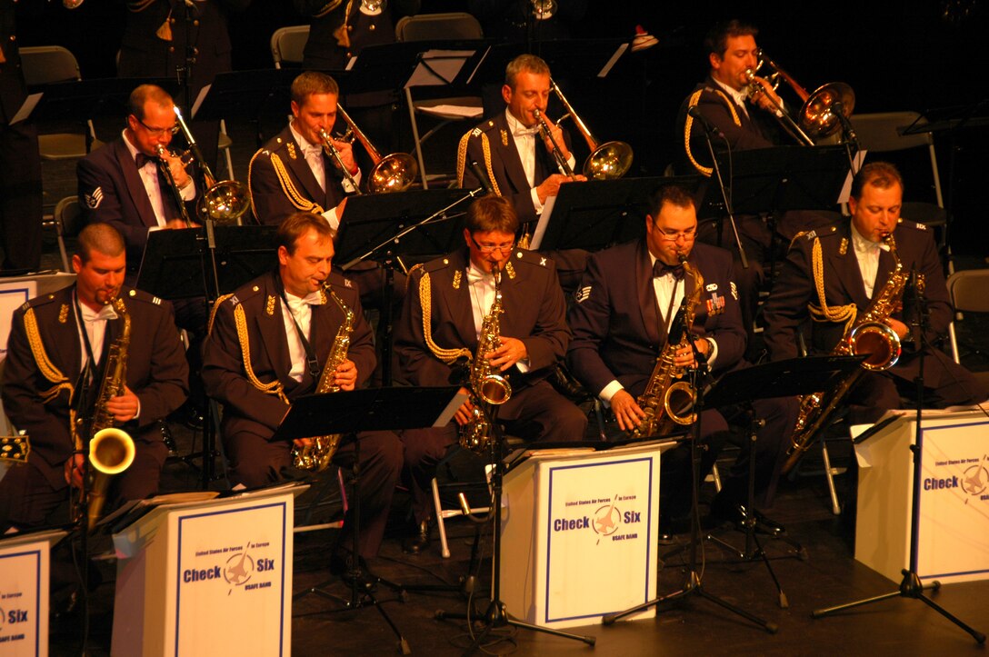 US Air Force Musicians in concert with Slovenian Armed Forces Big Band