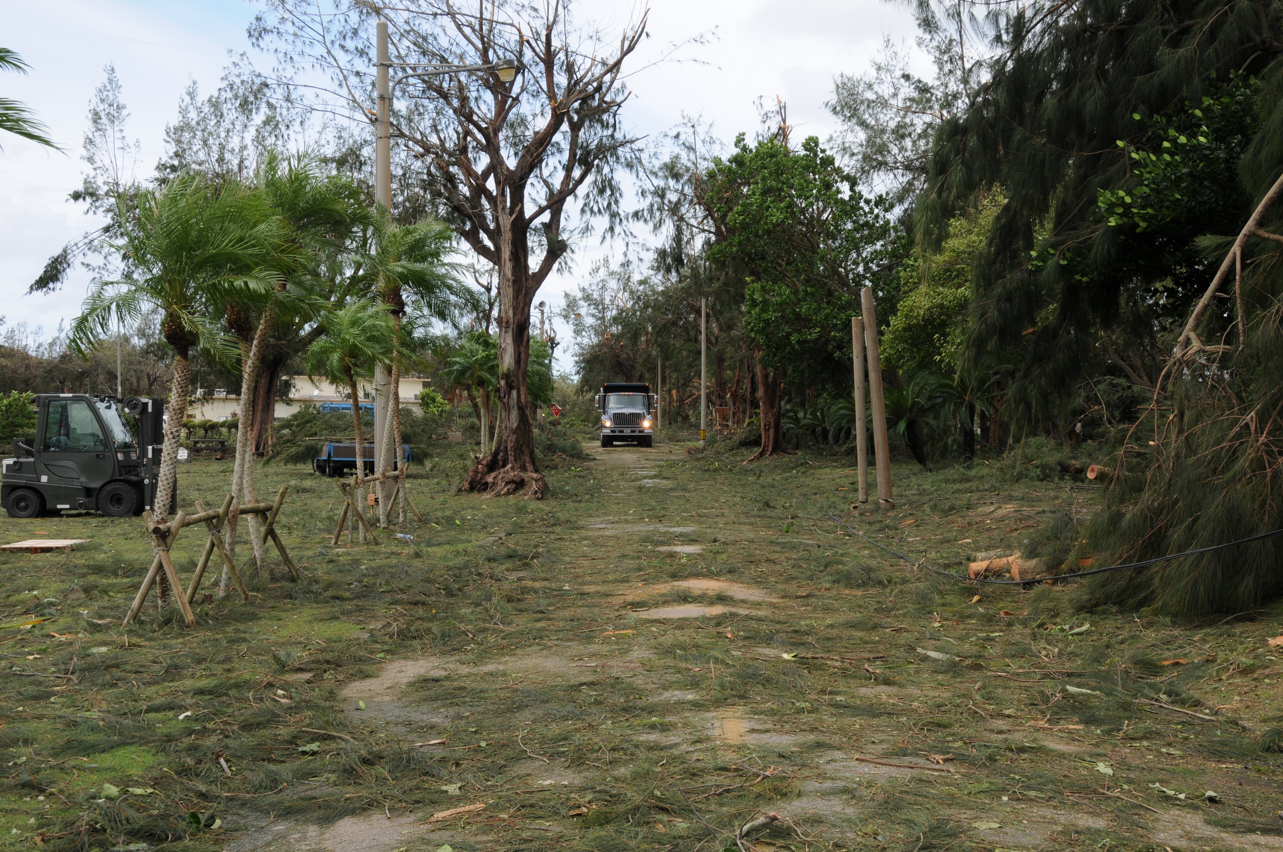 Typhoon Kompasu crashes Okuma, spares Kadena > Kadena Air Base ...