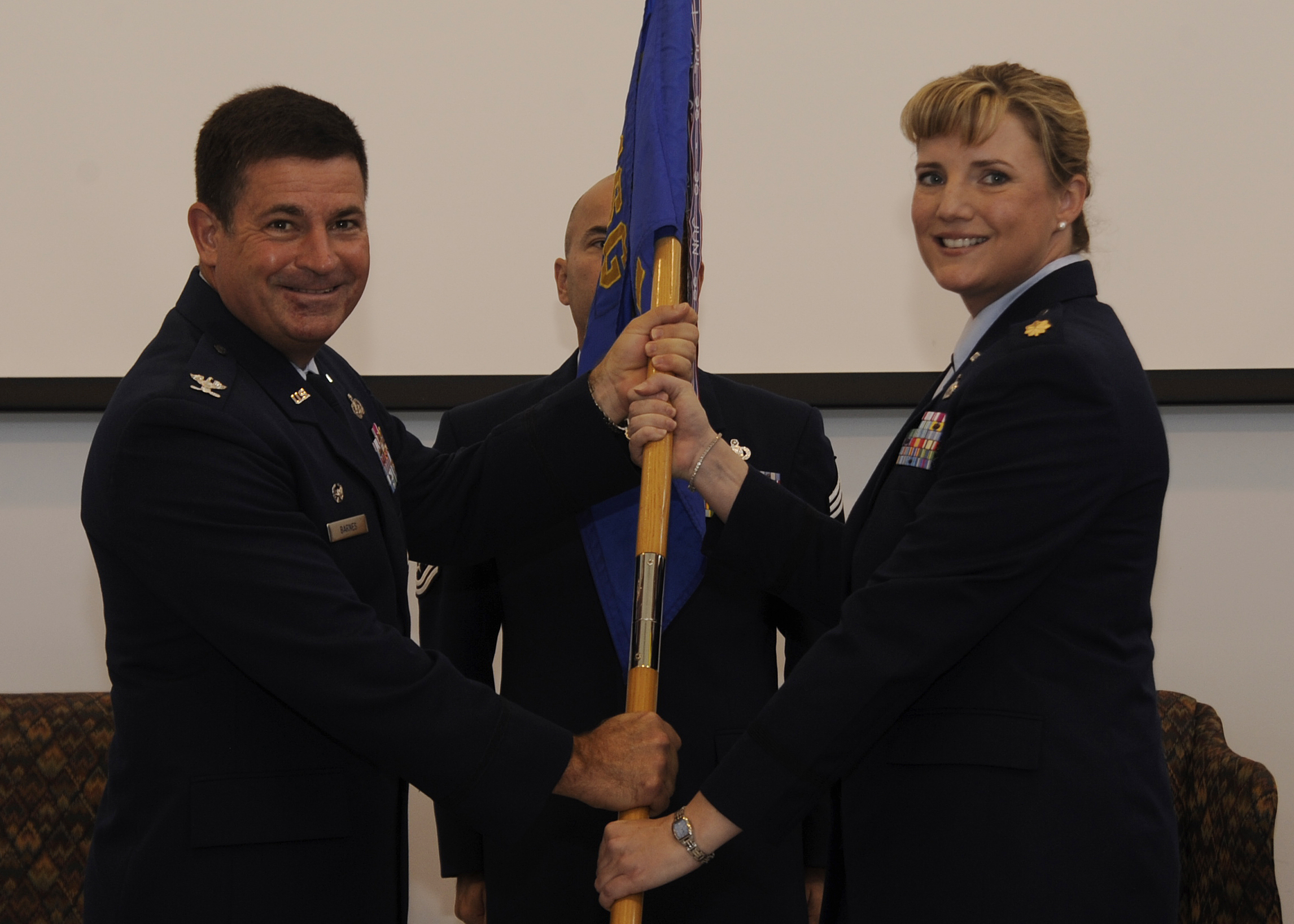 6th LRS Change of Command