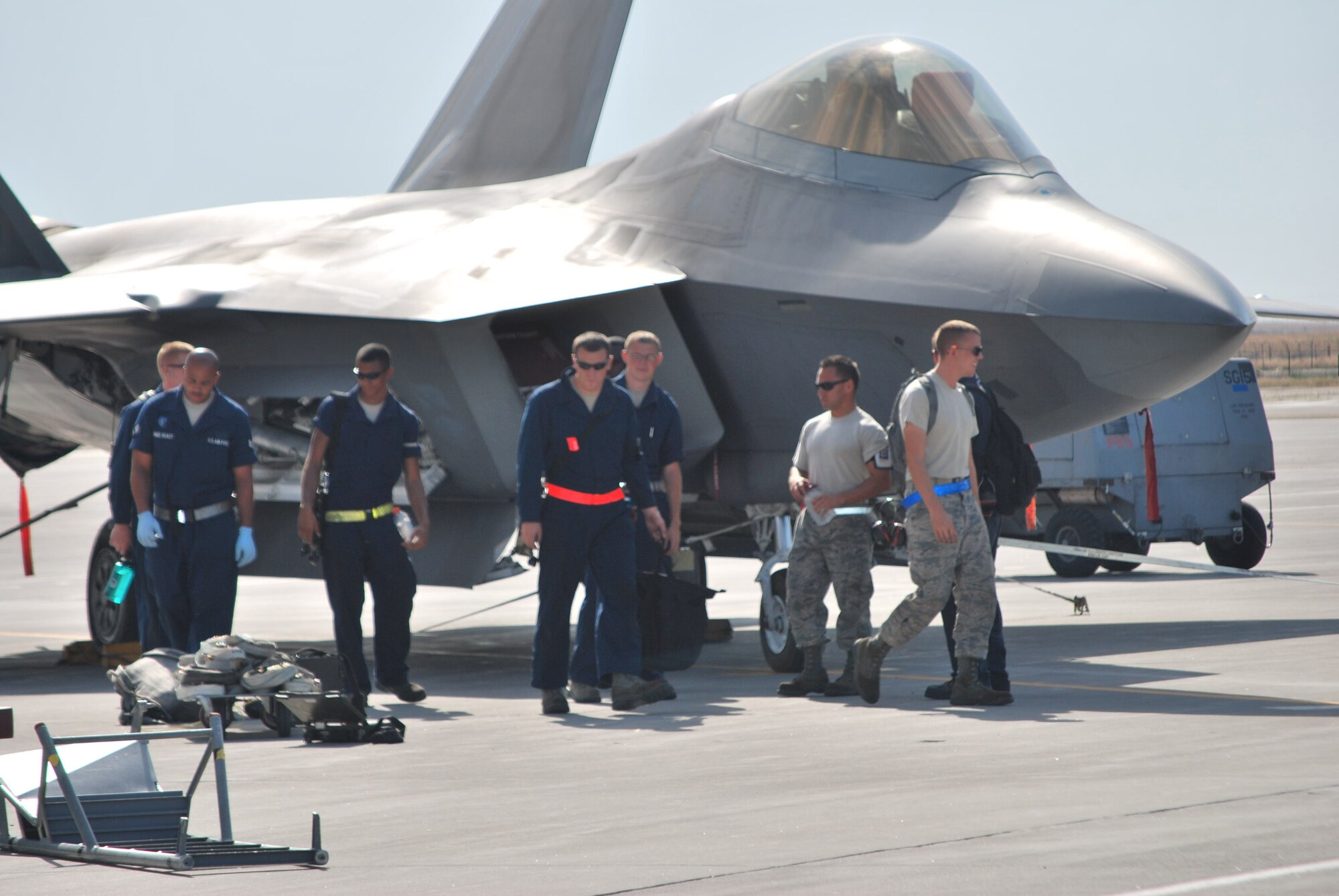 The Raptors go west > Tyndall Air Force Base > Display