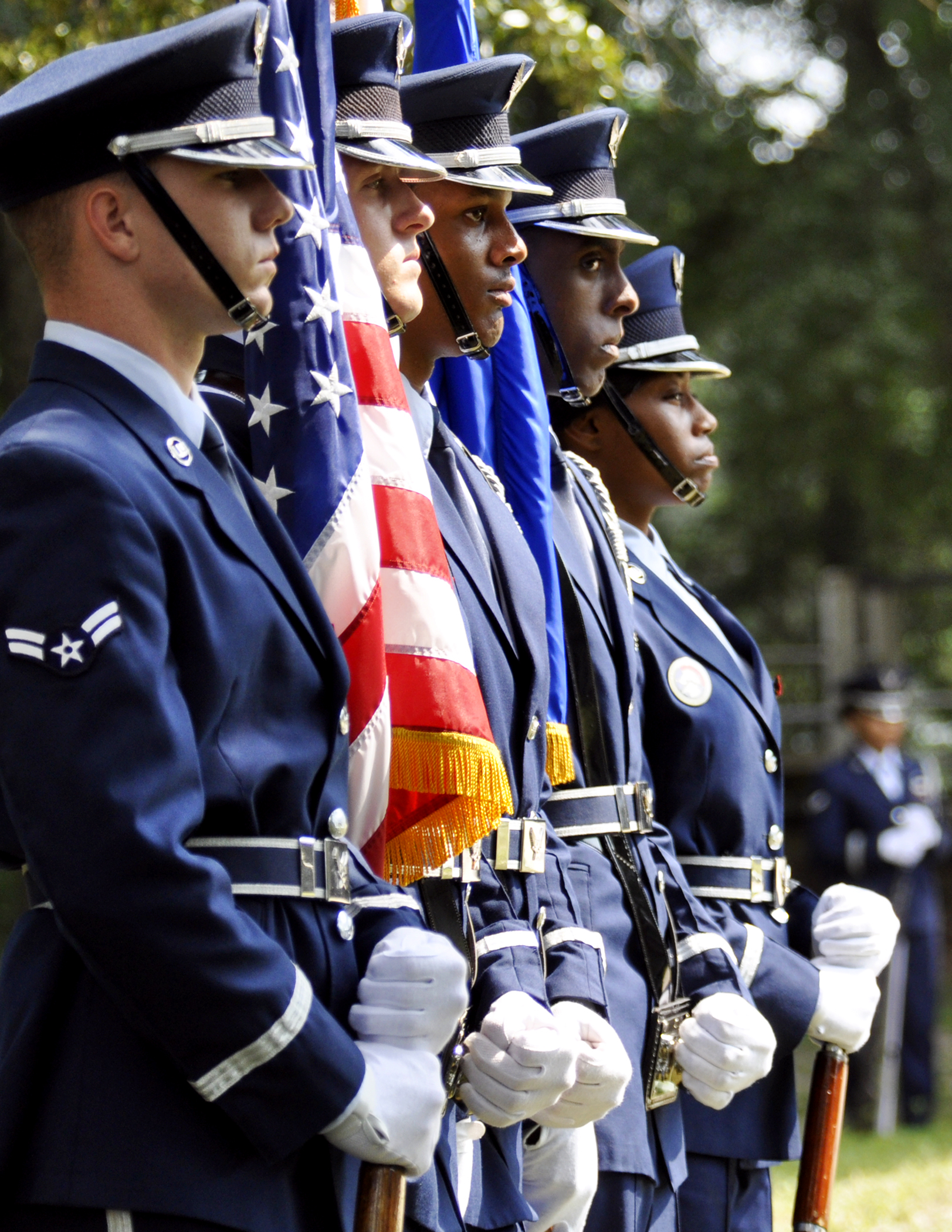 Airmen perform ceremony to graduate honor guard > Eglin Air Force Base ...