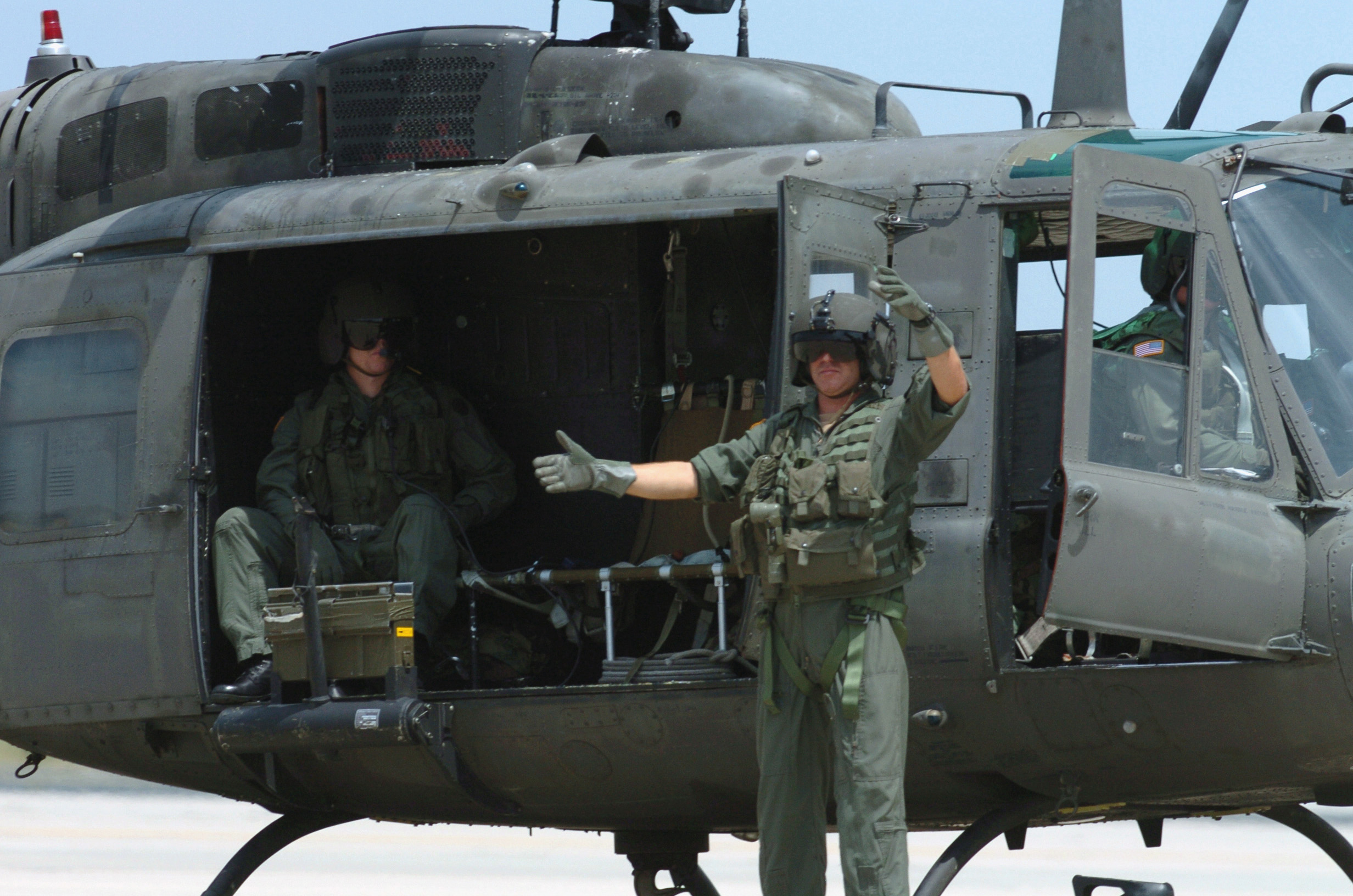 AH-1 Iroquois assigned to the 1-114th Aviation Battalion (ABN ...