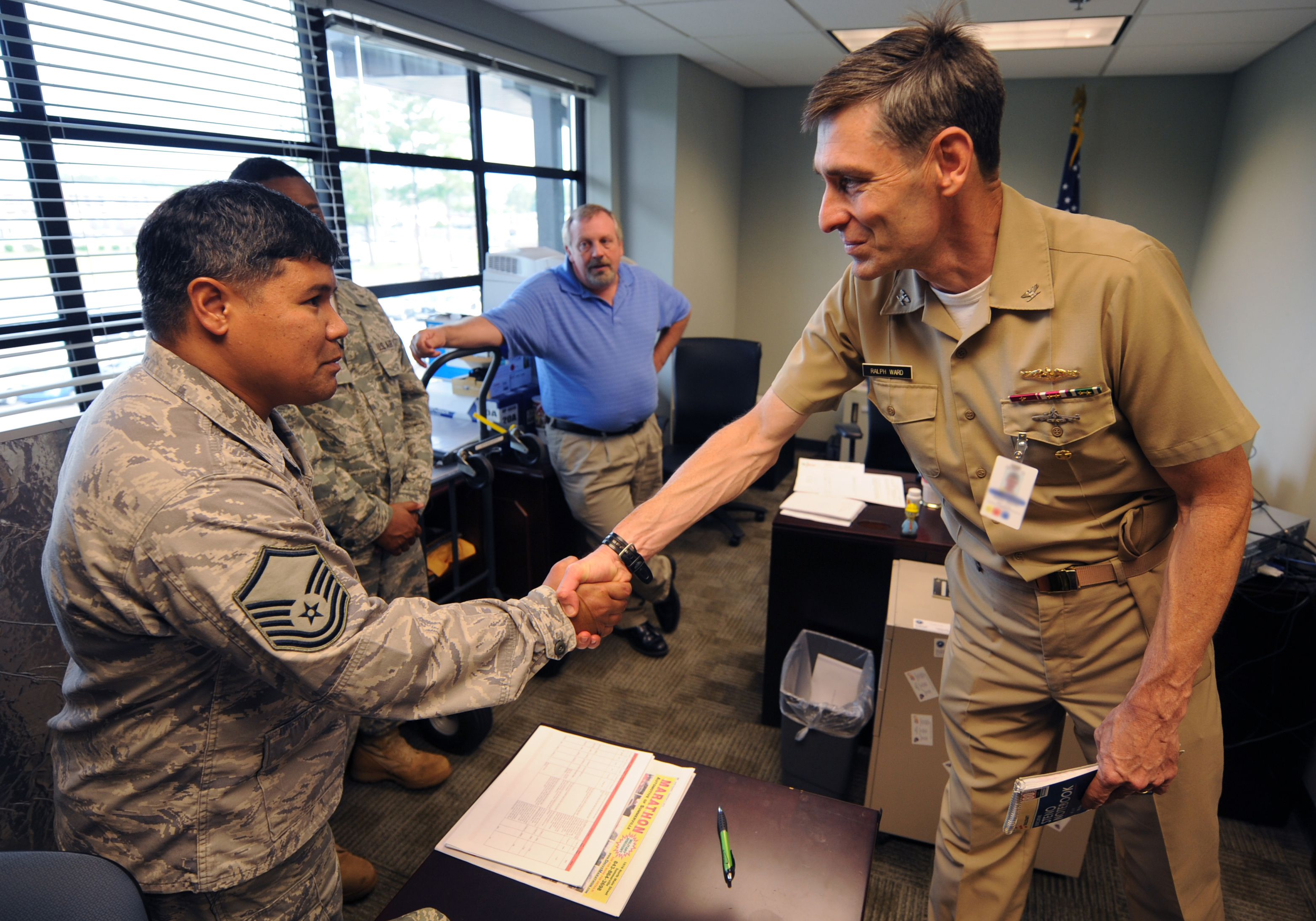 Captain Ward assumes command of NWS Charleston