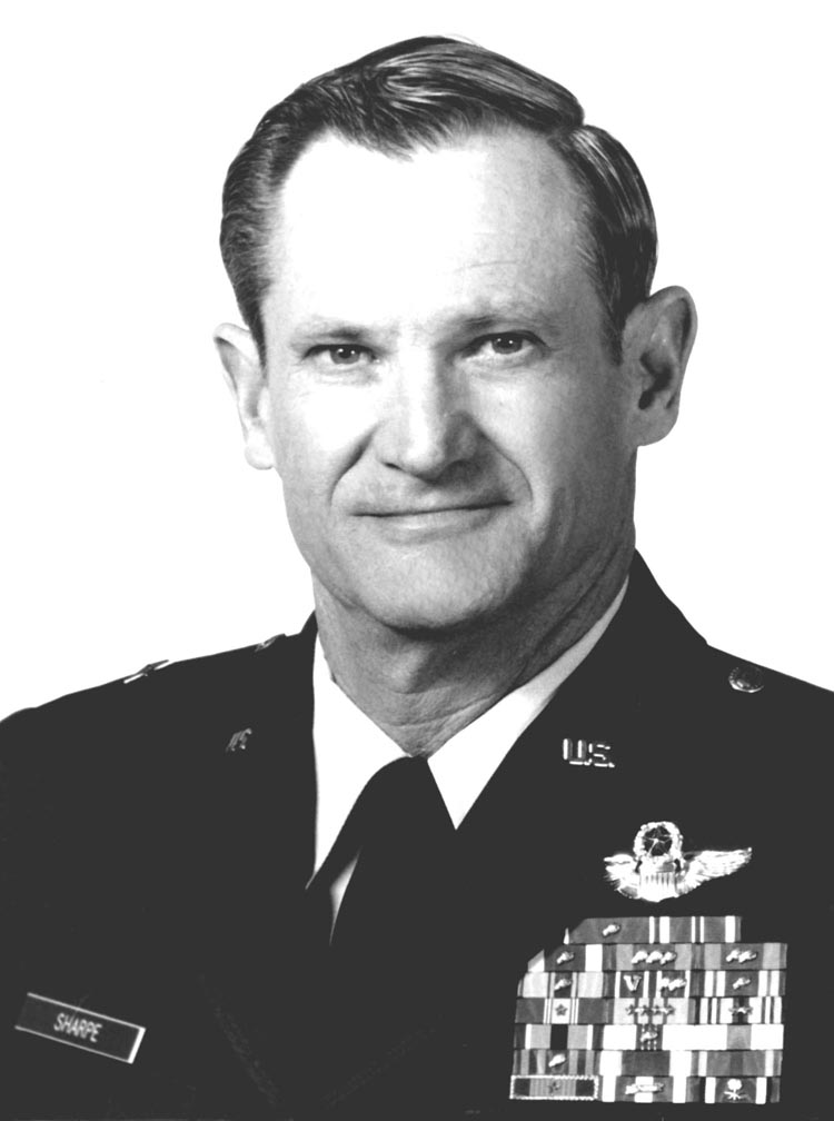 MAJOR GENERAL ERVIN C. SHARPE JR. > Air Force > Biography Display