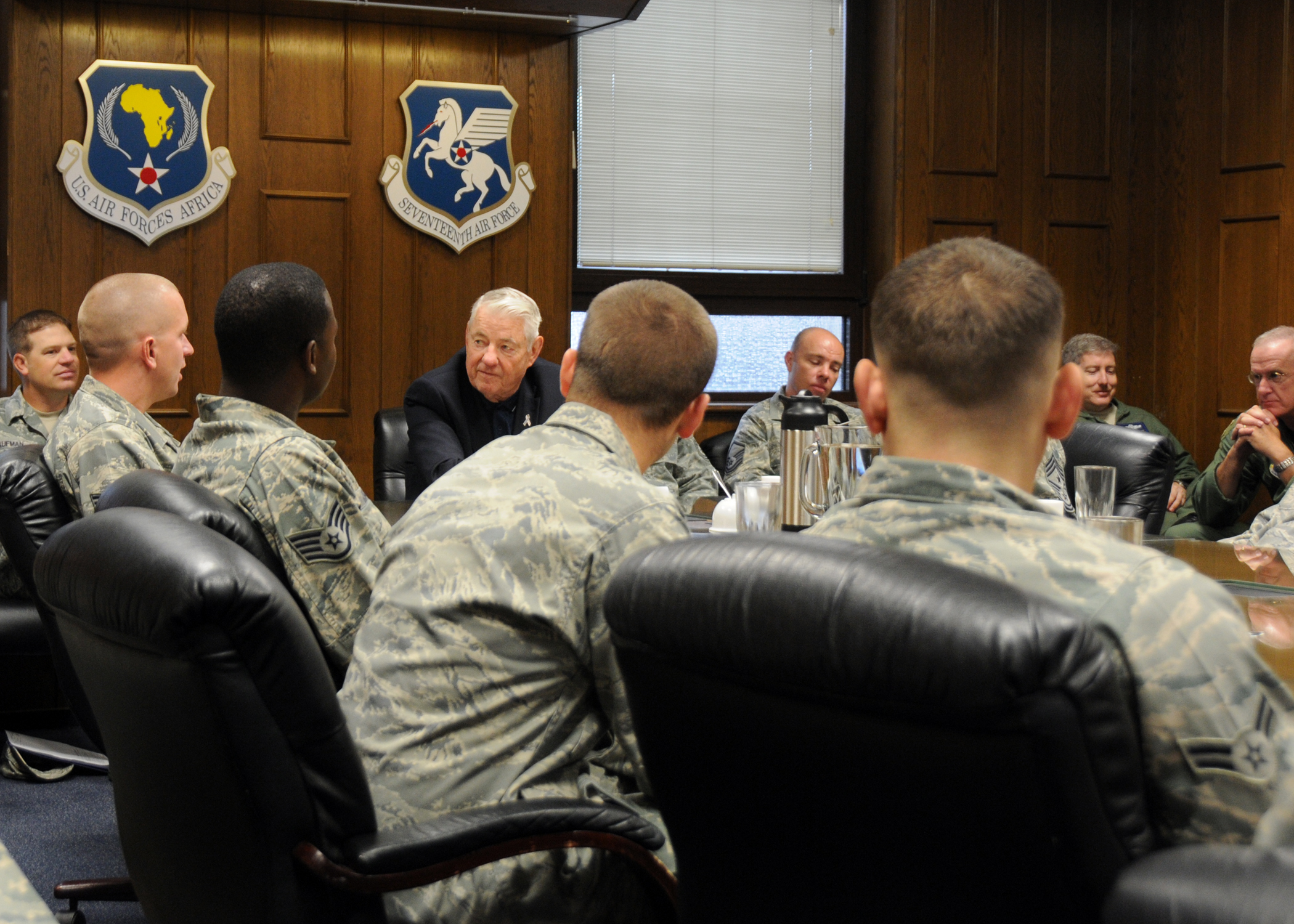 Chief Master Sgt. of the Air Force retired Robert D. Gaylor