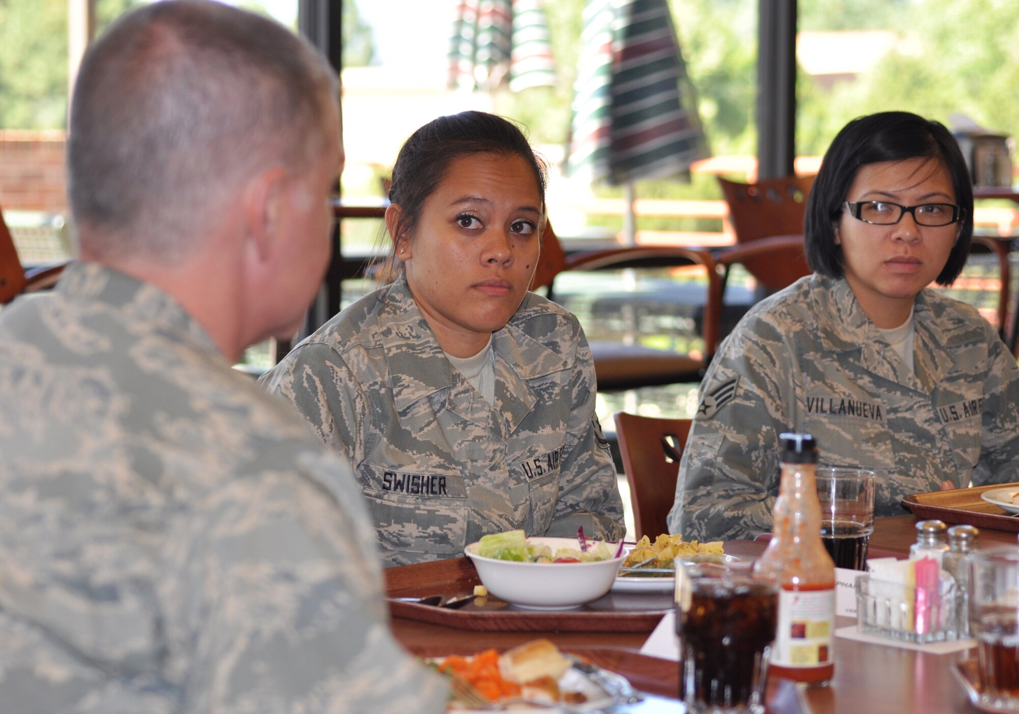 Wing leadership lunch with Airmen, gain better insight into 302nd AW ...