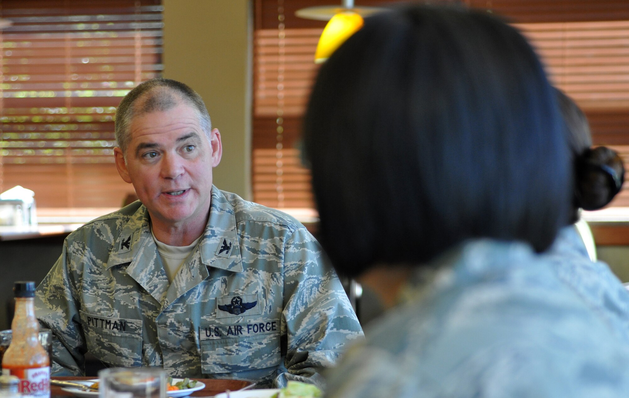 Wing leadership lunch with Airmen, gain better insight into 302nd AW ...