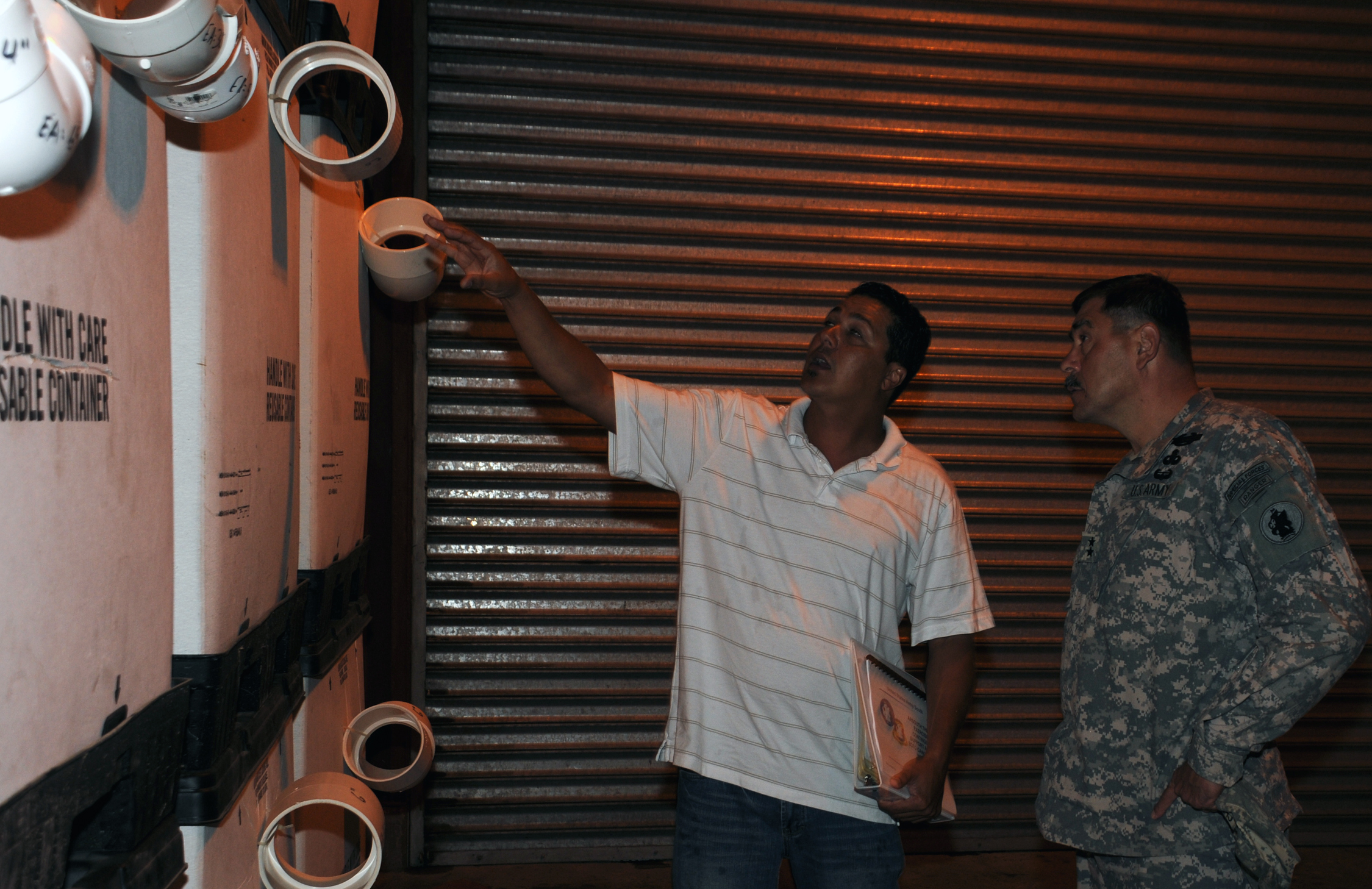 USARSO commander visits JTF-Bravo