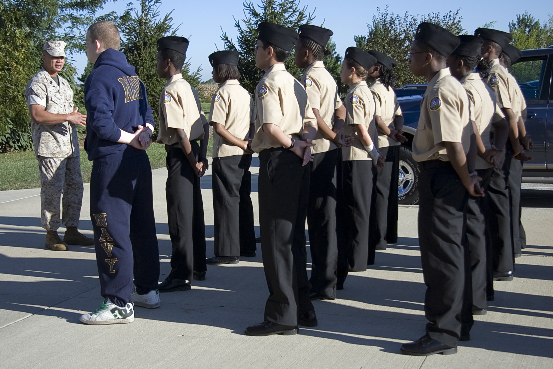 Good morning first sergeant!