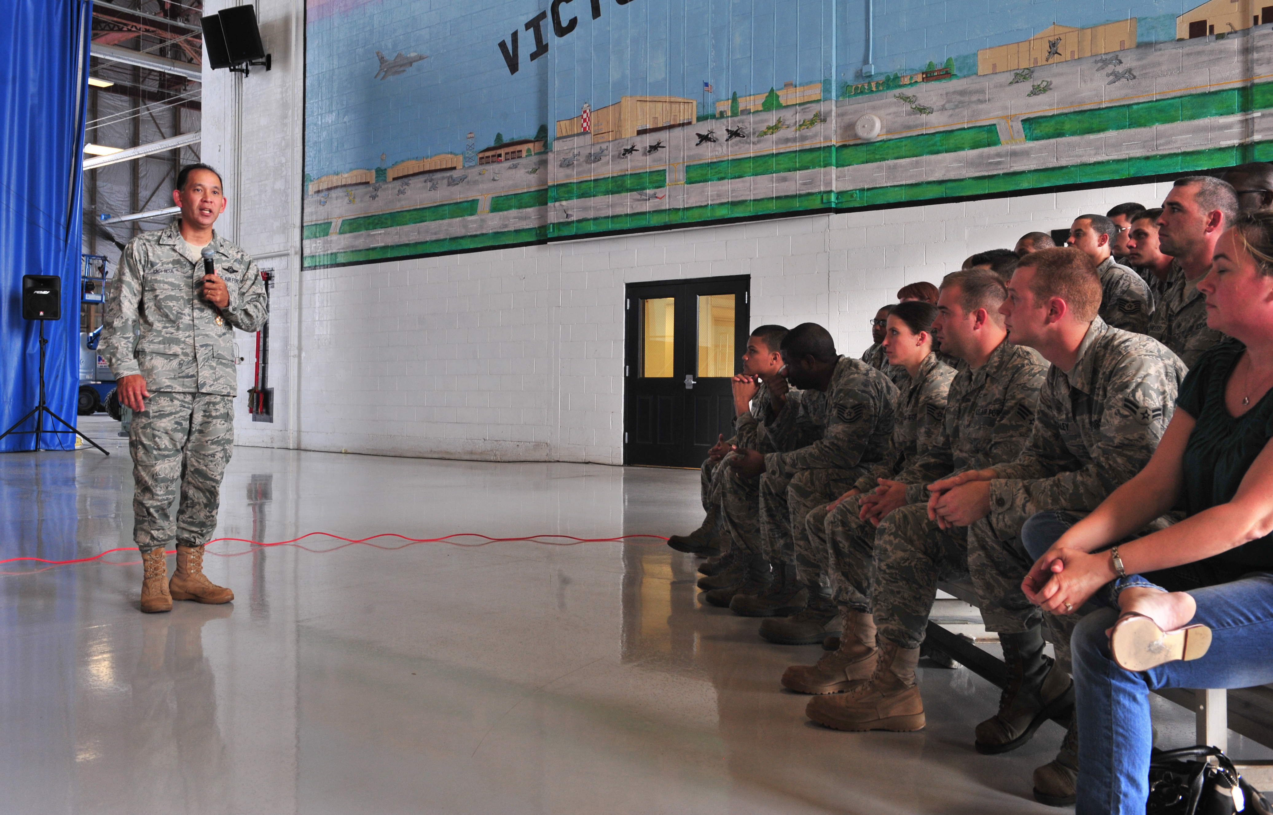 Colonel Uchida's Final Commanders Call