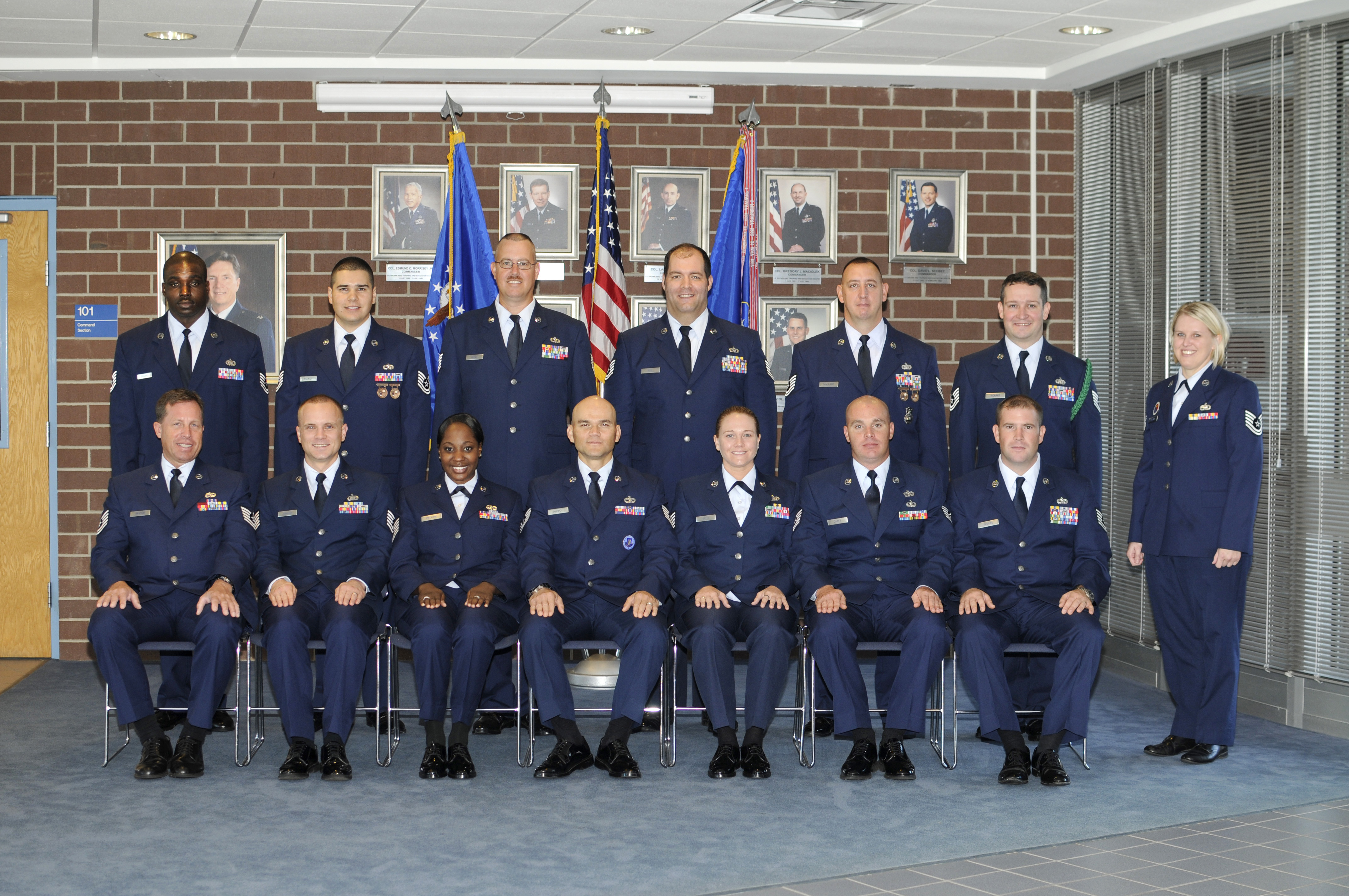 NCO Academy Class 10-8, O-Flight