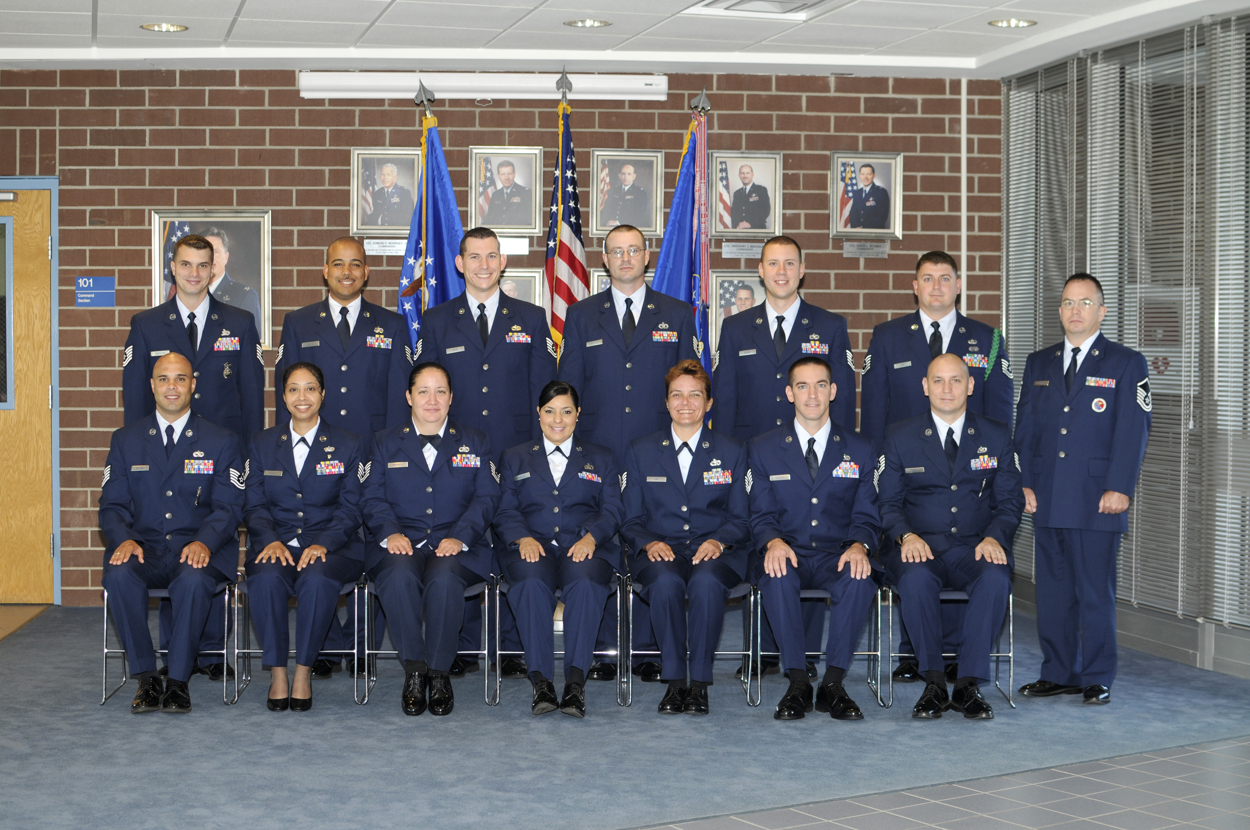 NCO Academy Class 10-8, M-Flight