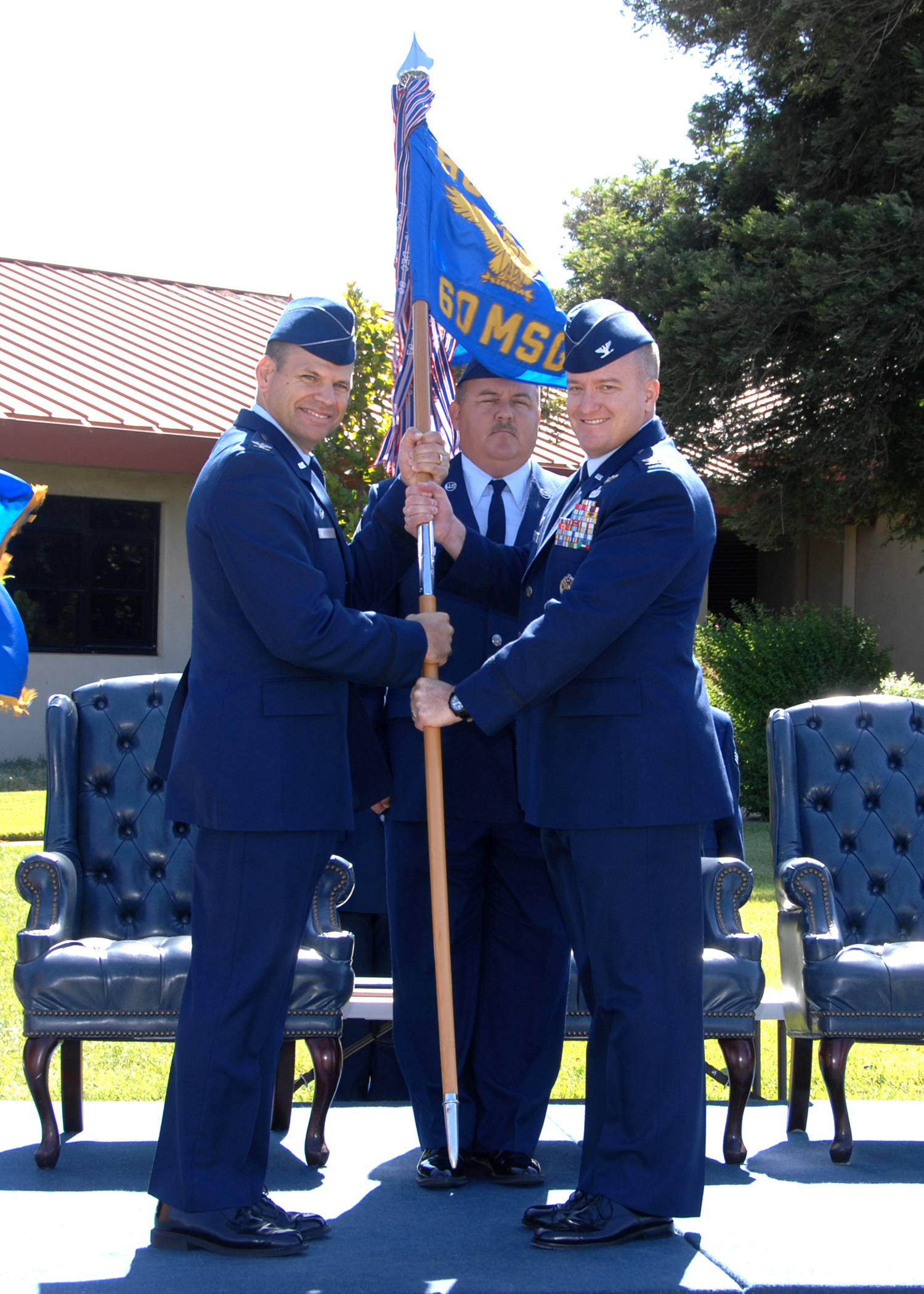 60th Mission Support Group Change of Command 1July 2010, Travis Air ...