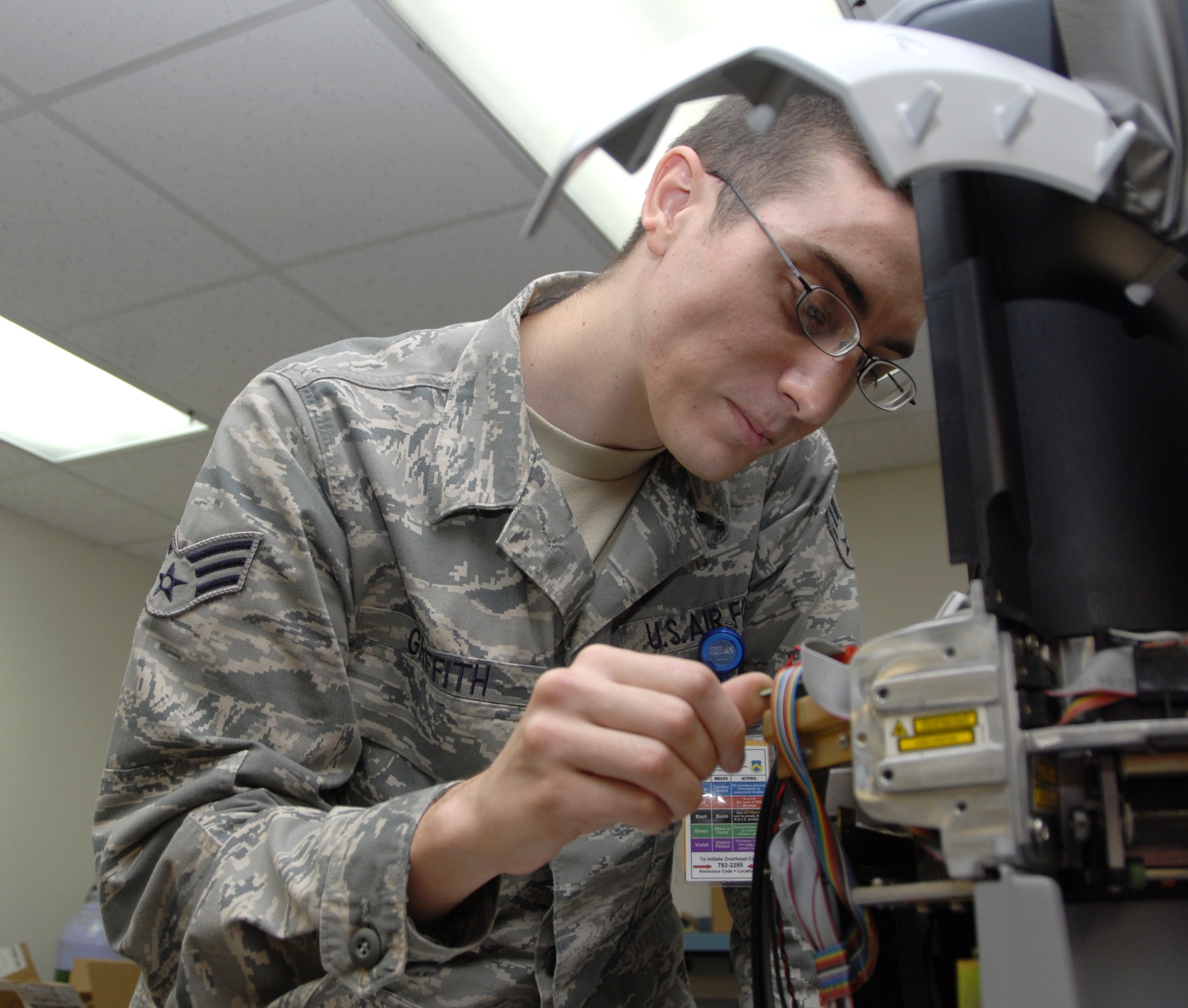 8th Medical Support Squadron supplies clinic with mission necessities ...