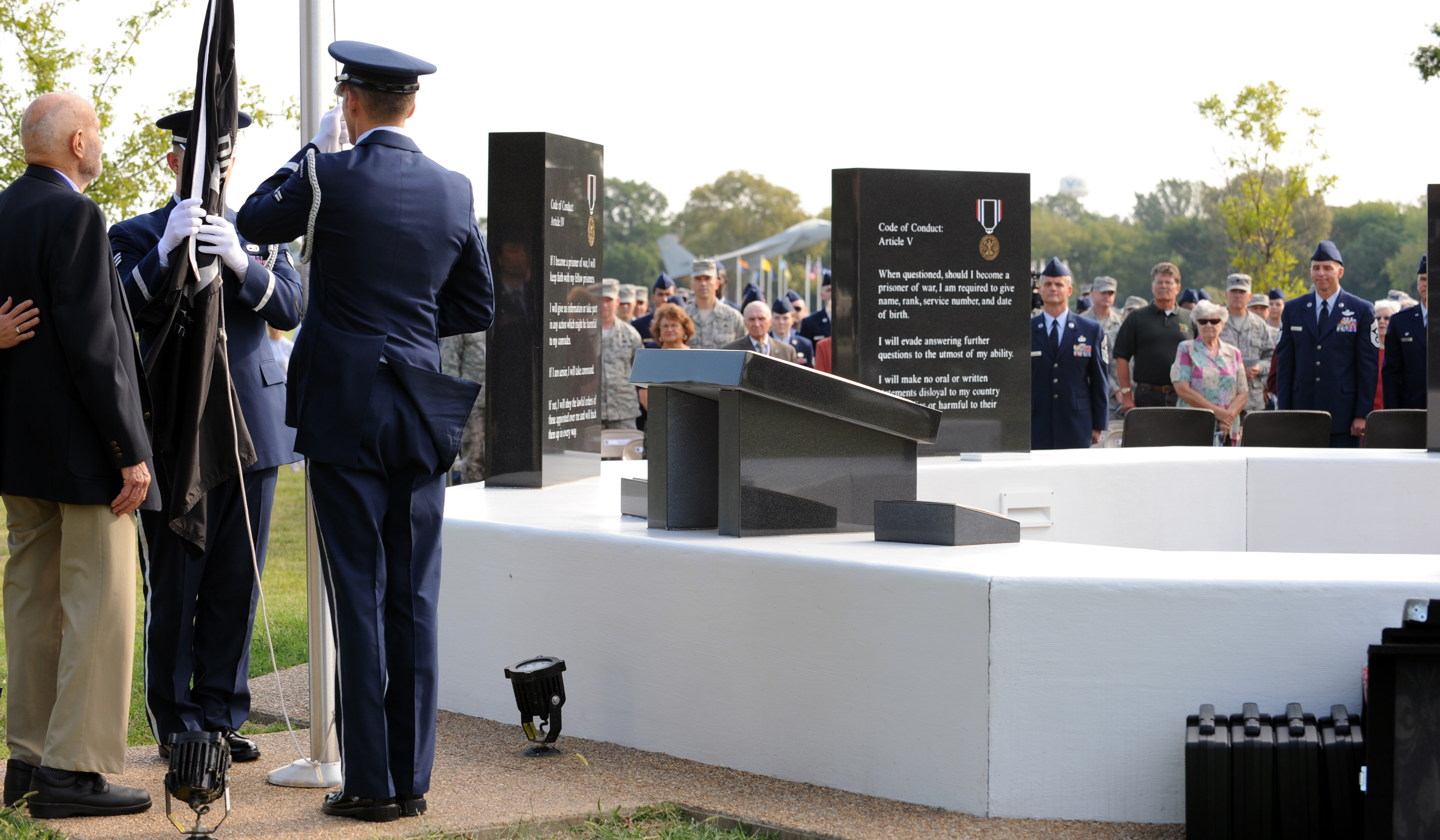 POW/MIA recognition ceremony