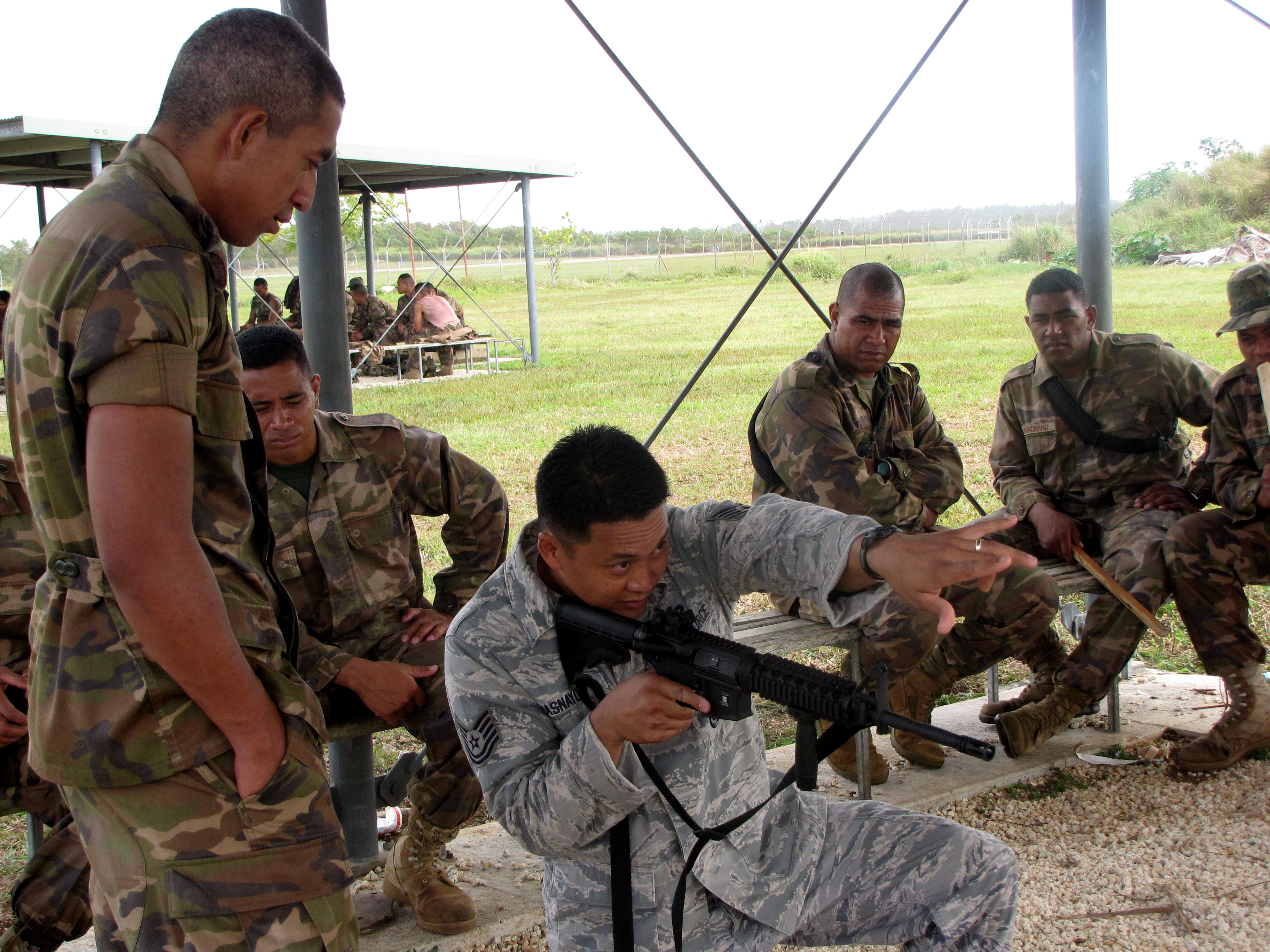 U.S., Tonga military security forces conduct subject-matter expert ...