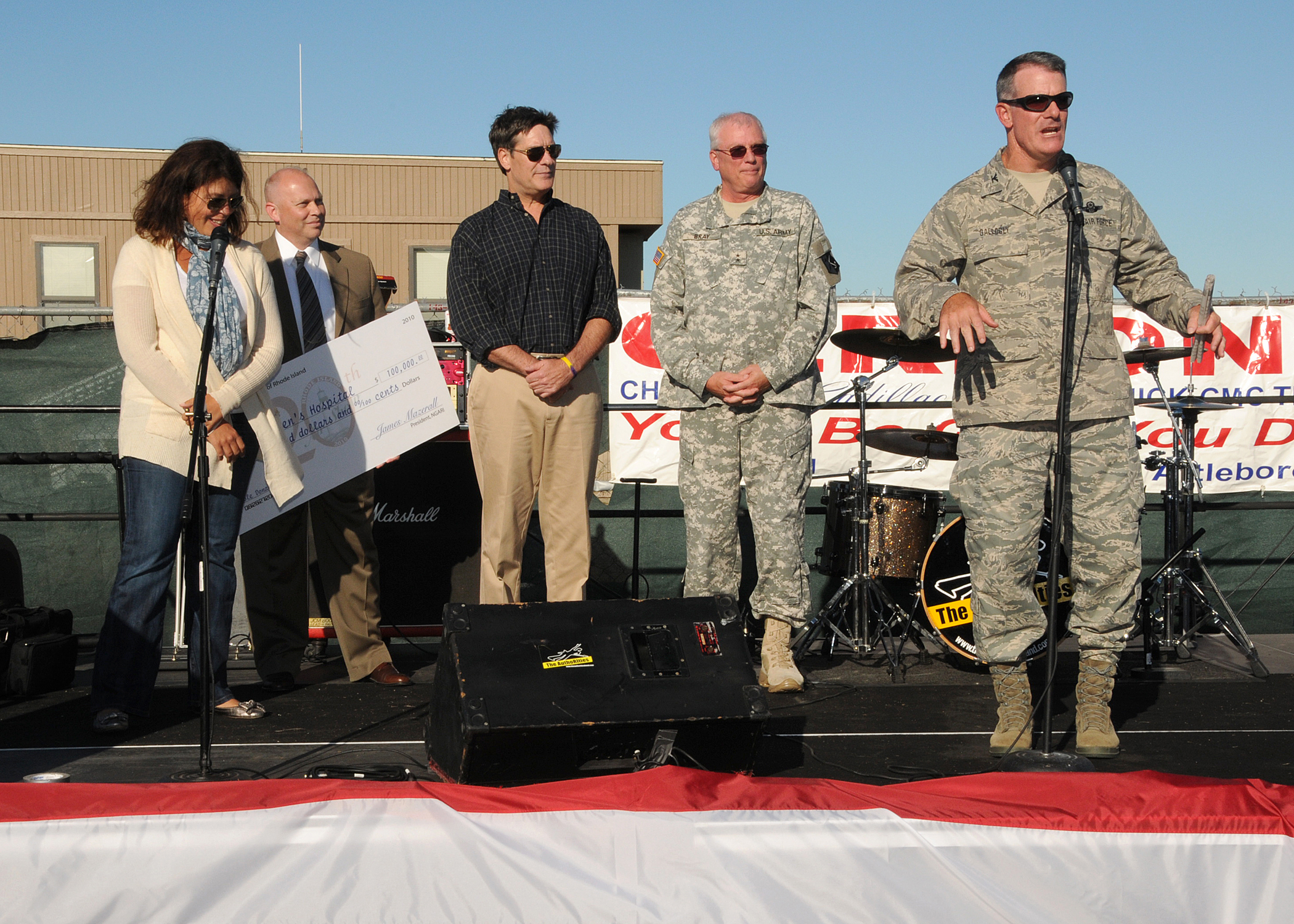 Rhode Island National Guard Open House Air Show Proceeds Presented to ...