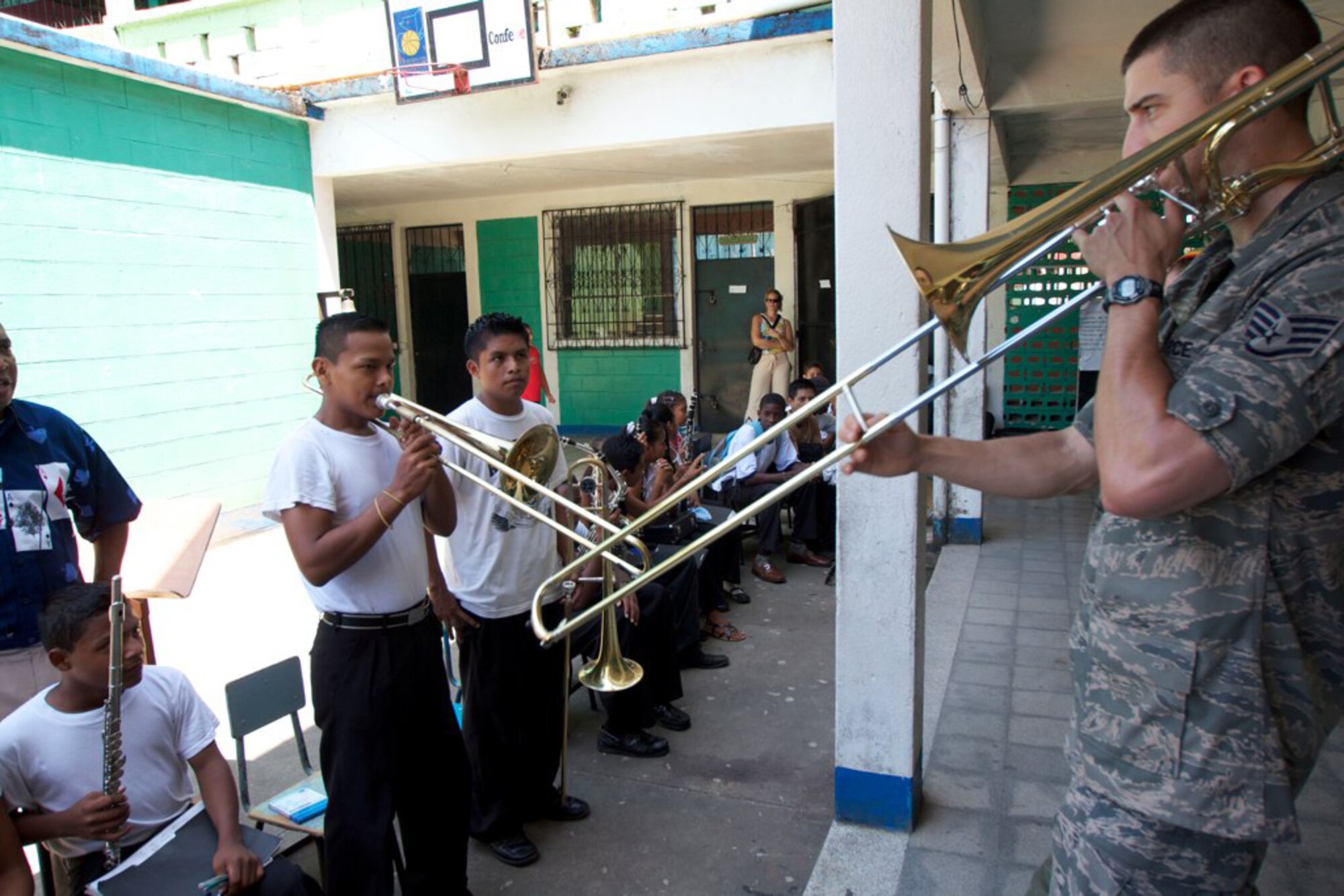 Band of Flight ensemble reaches deployment midpoint in Guatemala > Air ...