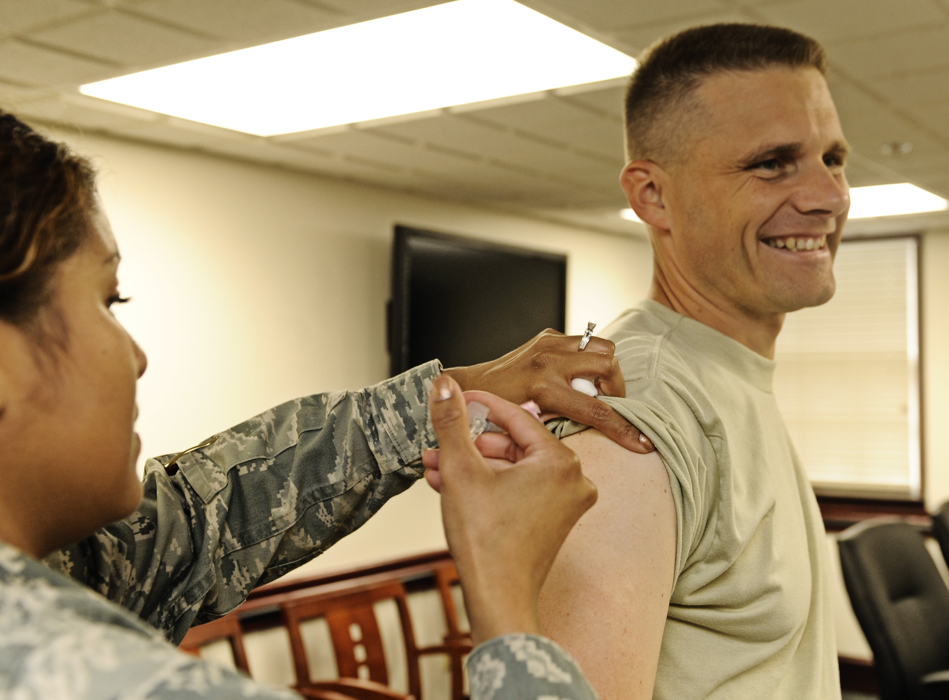Flu shots coming to Scott > Scott Air Force Base > News