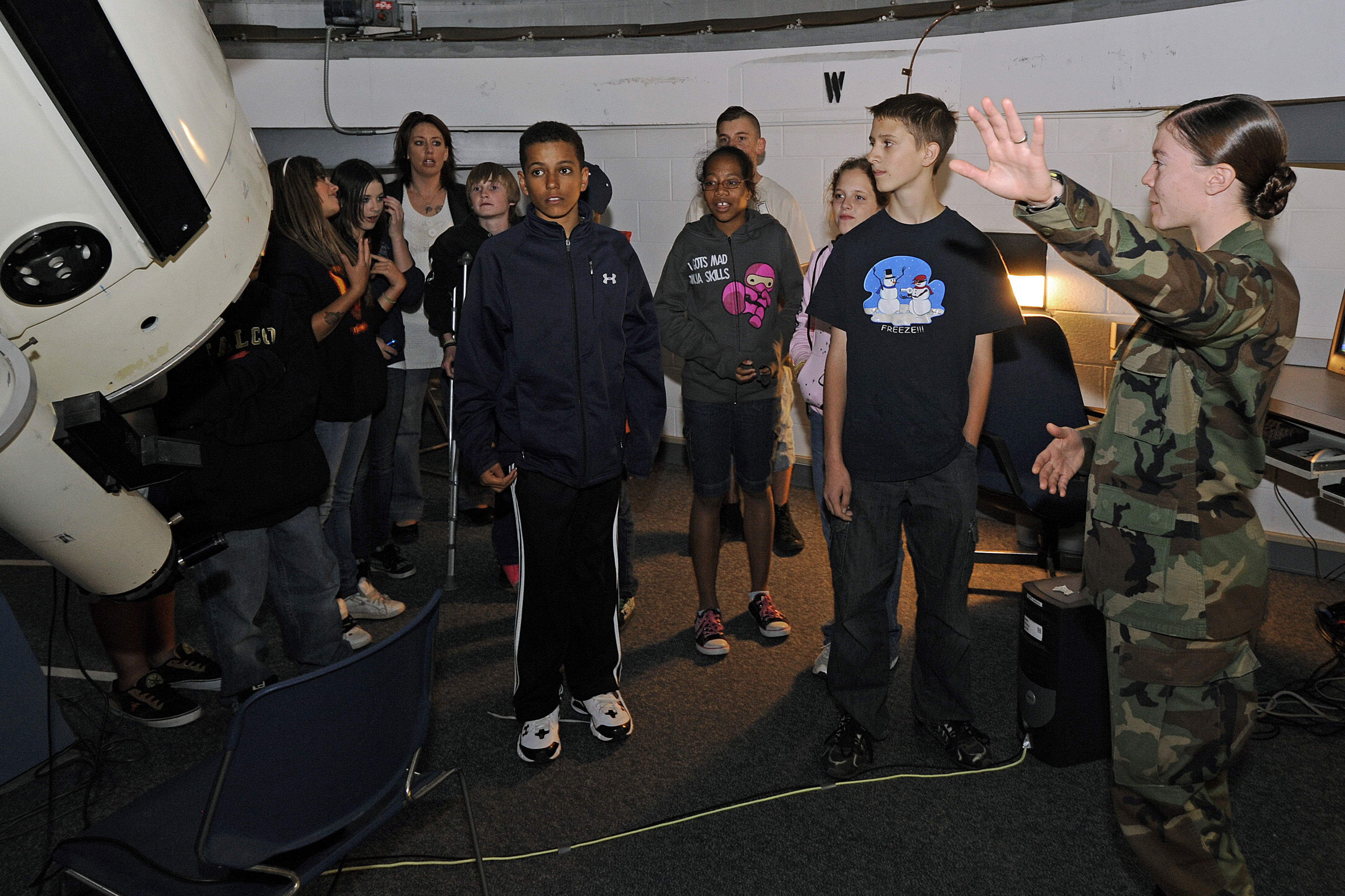 Students see stars at AFA observatory > U.S. Air Force Academy > News View