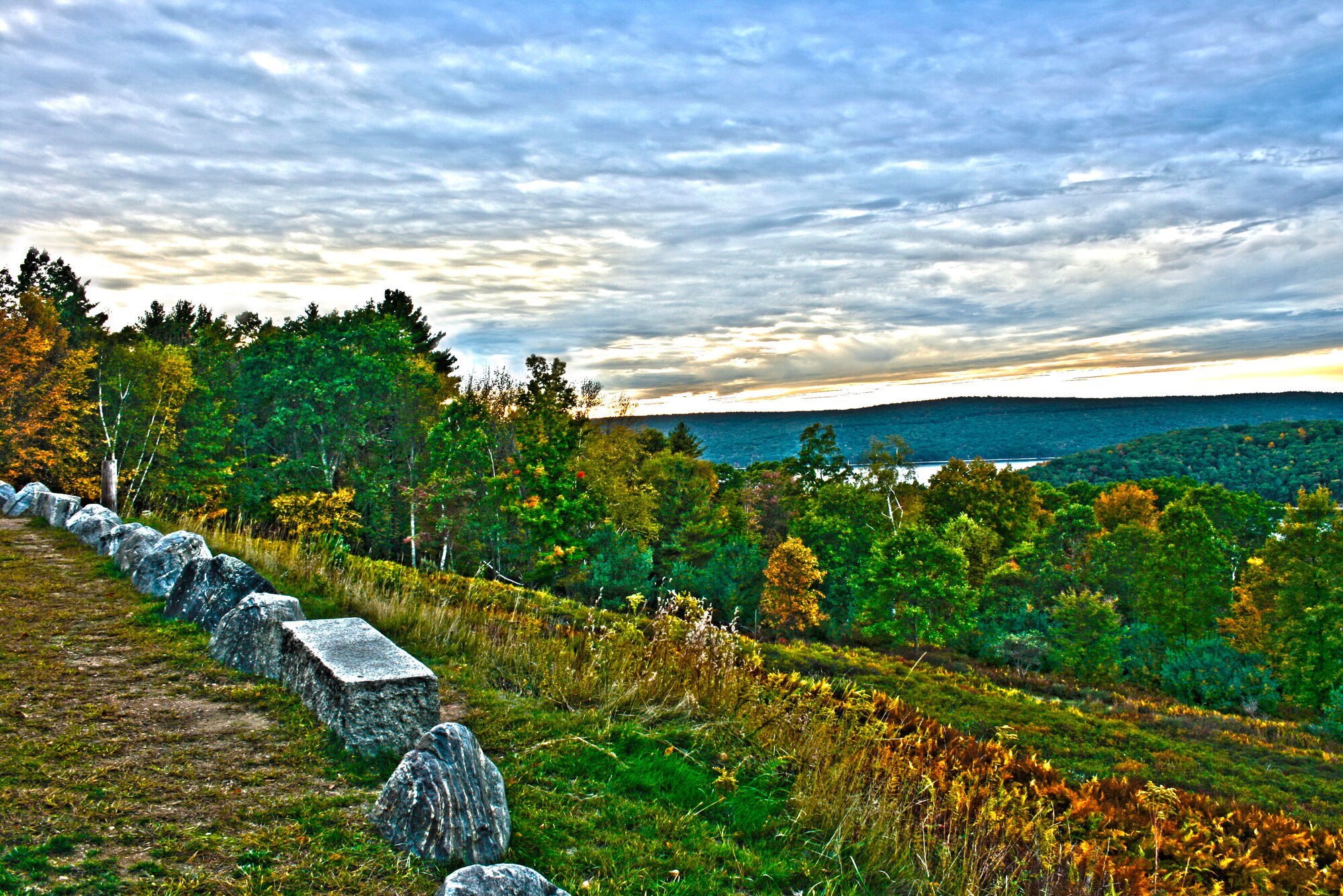Fall folliage backdrop for fitness > Westover Air Reserve Base ...