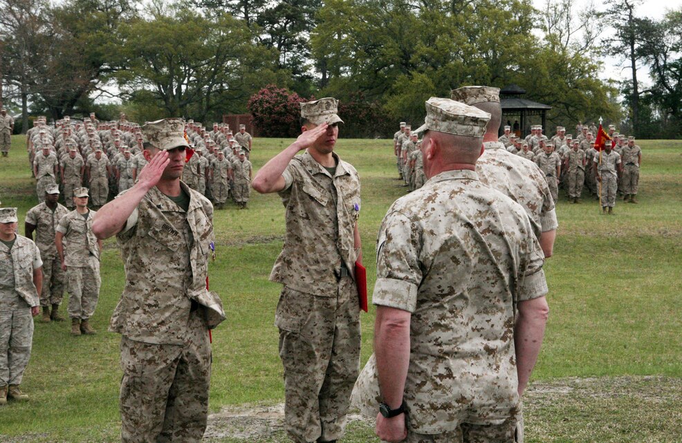 Marines awarded Purple Heart Medal after sixth IED blast > United ...