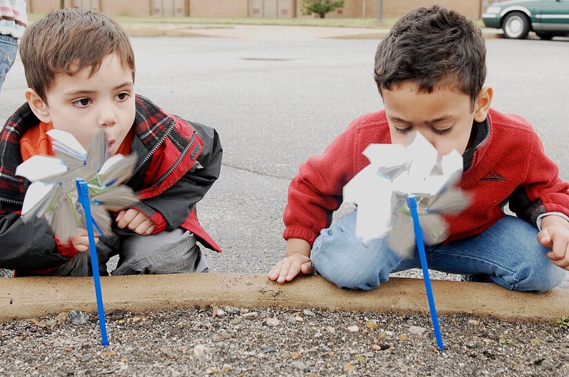 Celebrating the military child with pinwheels > Joint Base Langley ...