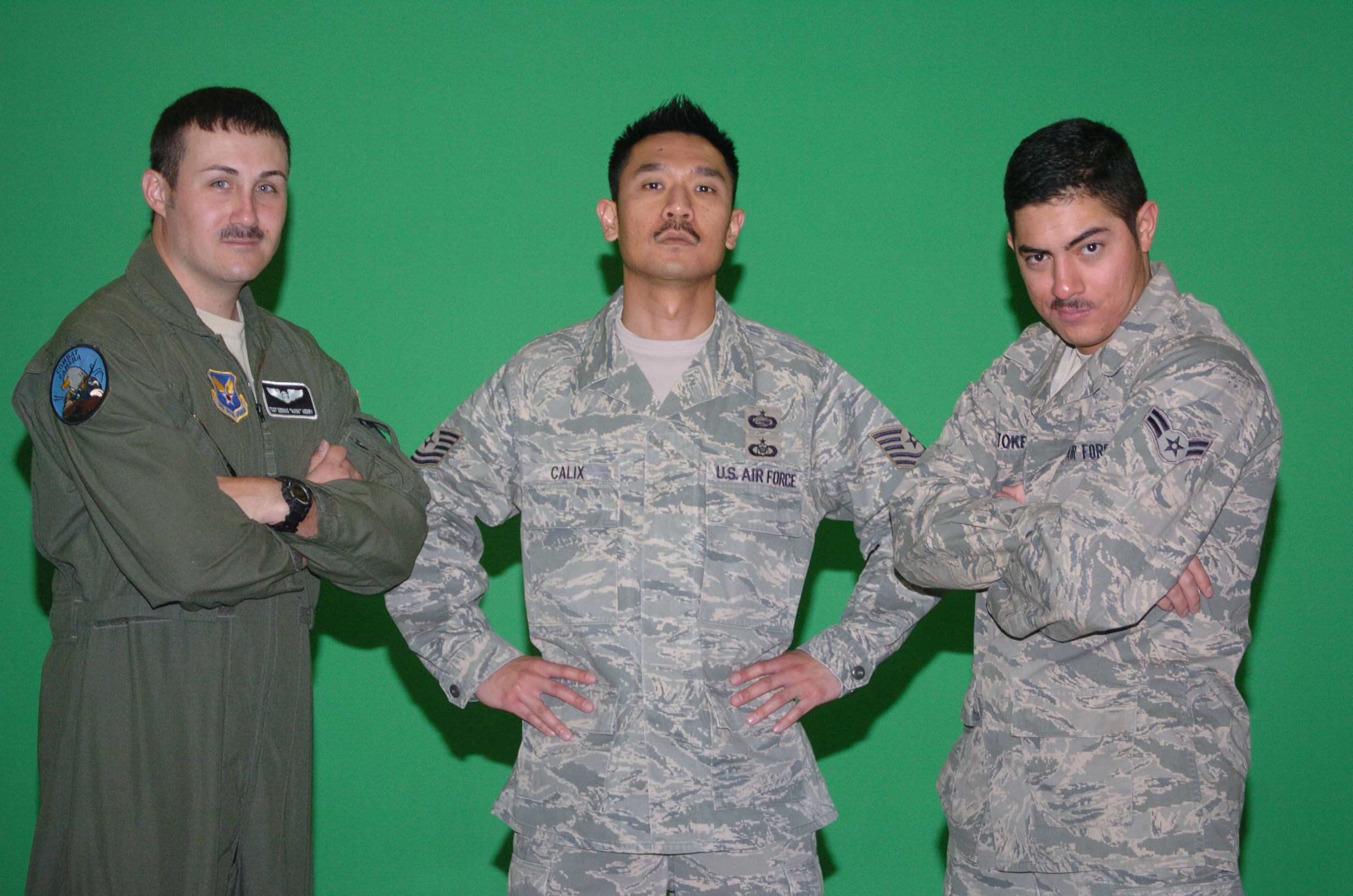 March mustache madness > Hill Air Force Base > Display