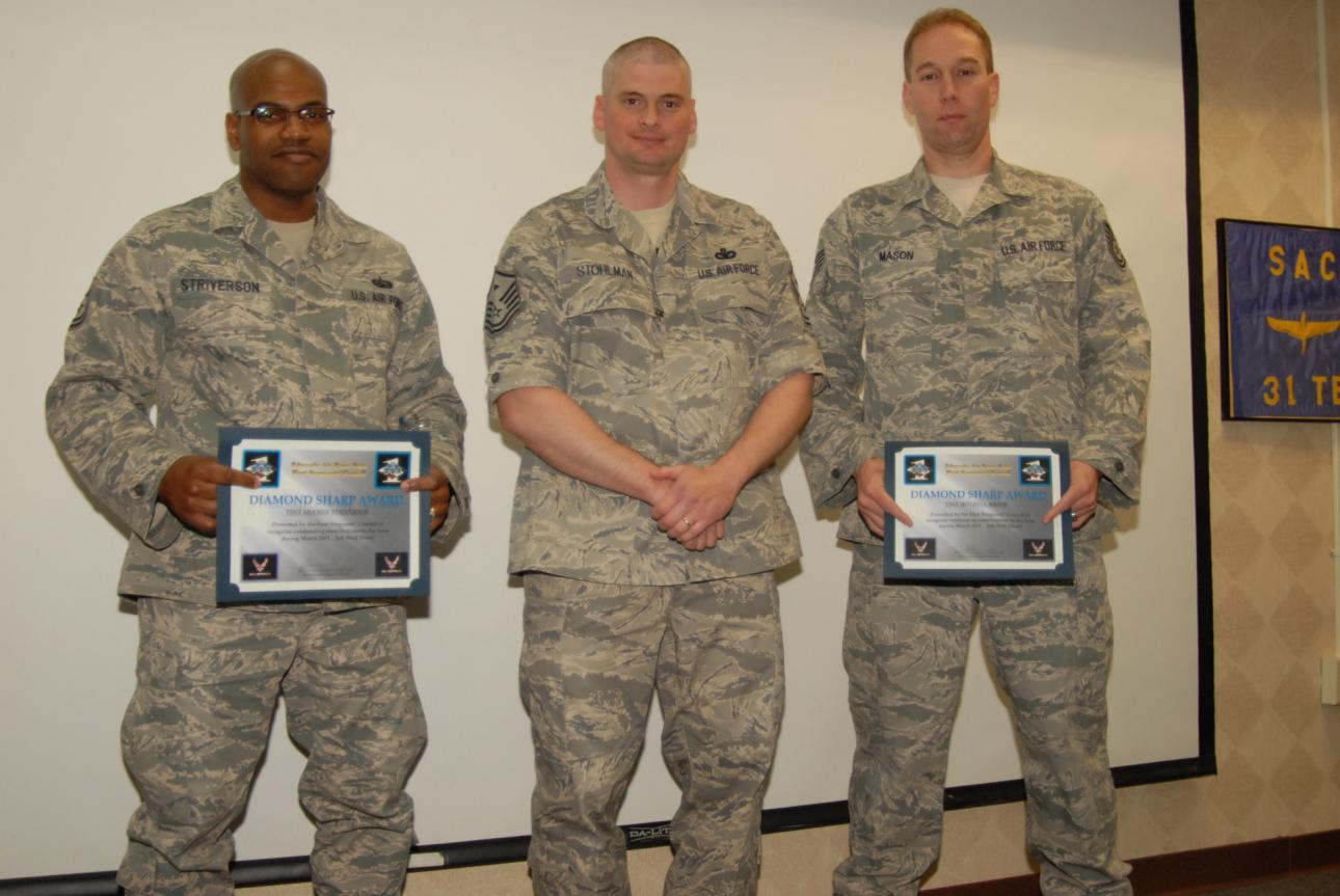 First Diamond Sharp awards handed out > Edwards Air Force Base > News