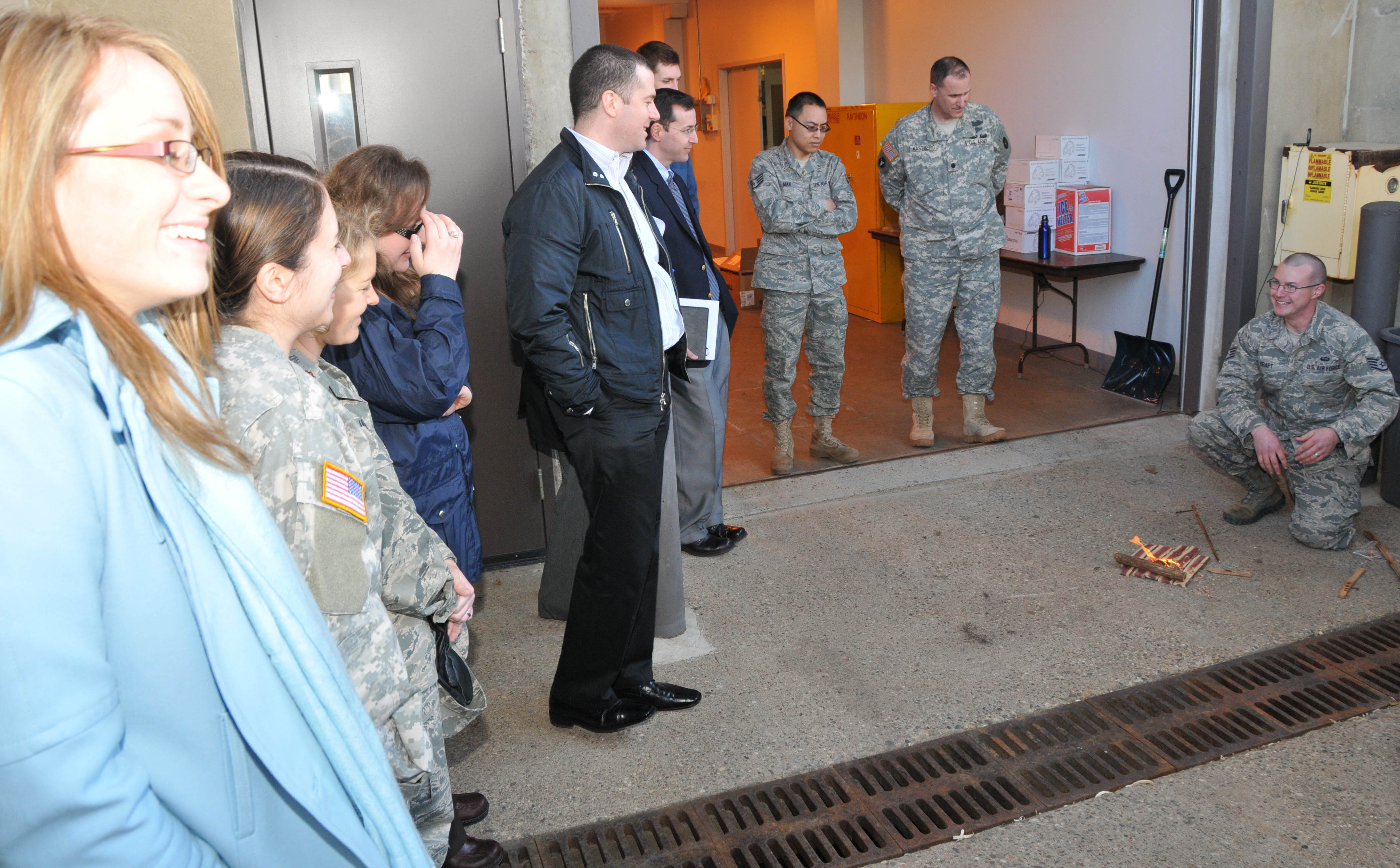 Future federal leaders tour 934th > Minneapolis-St Paul Air Reserve ...
