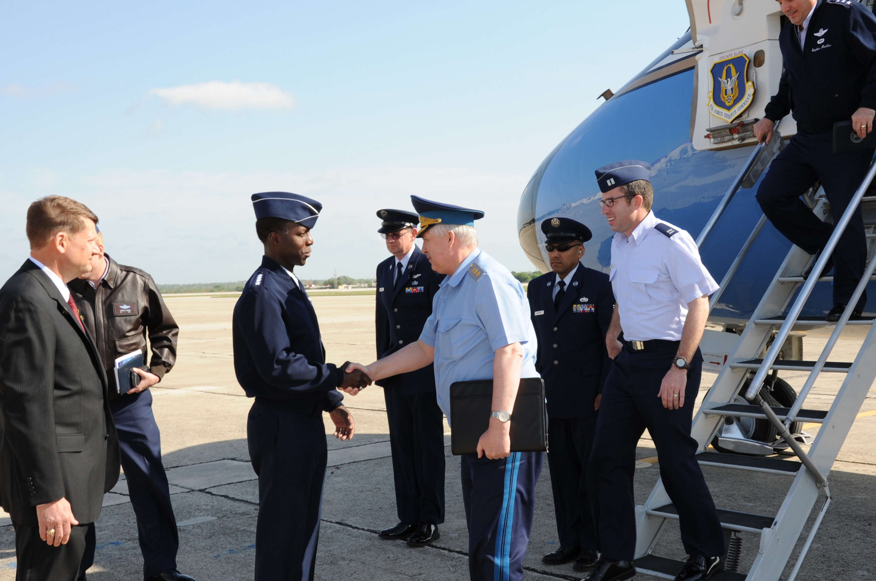 Russian Visit to Randolph Air Force Base