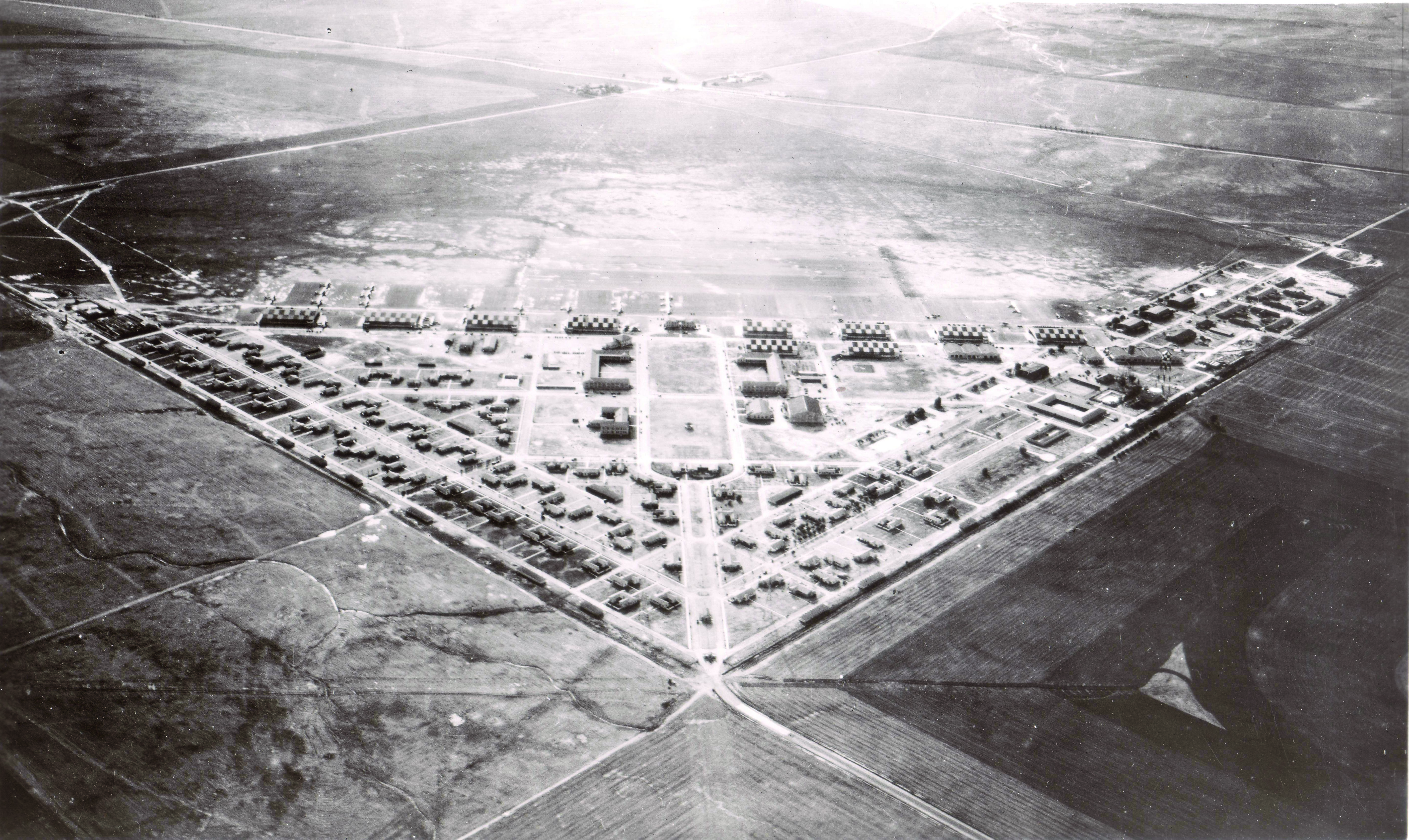 Aerial view of March Field, circa 1932